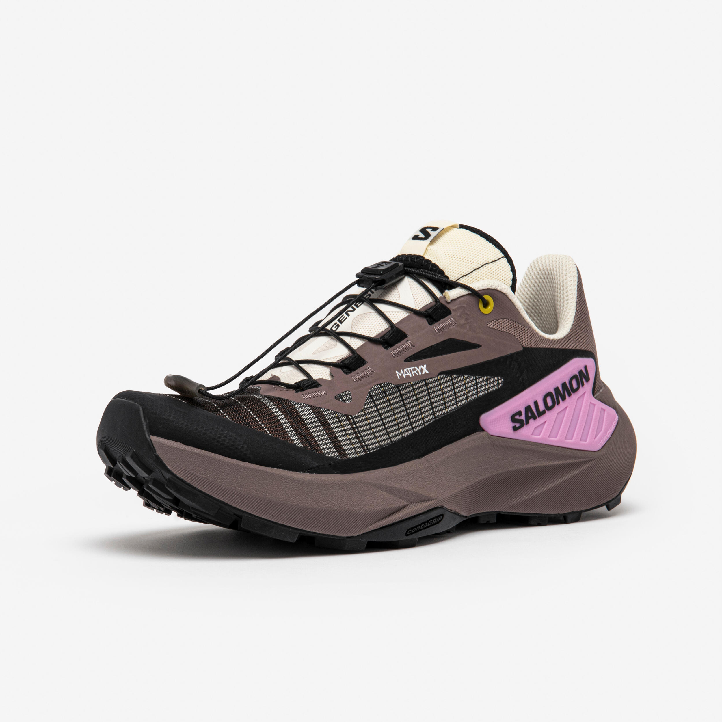 Women's Trail Running Shoes, Salomon Genesis pink and black - Decathlon