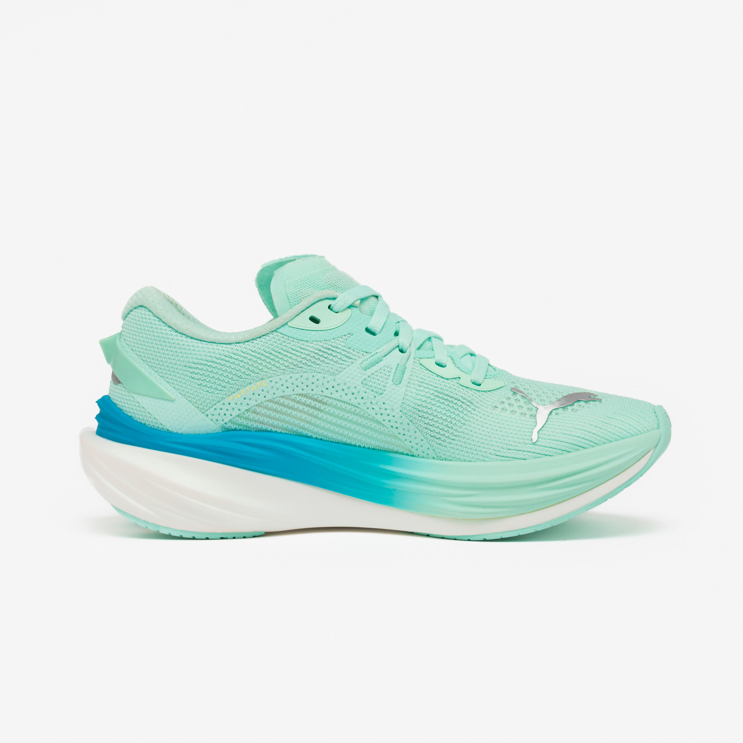 Women's Running Shoes Puma Deviate Nitro 3 - Green PUMA | Decathlon