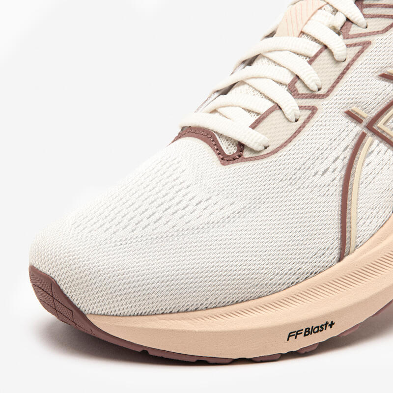 Chaussure de Running Femme, Asics Gel Roadmiles 3 beiges et roses ASICS ...