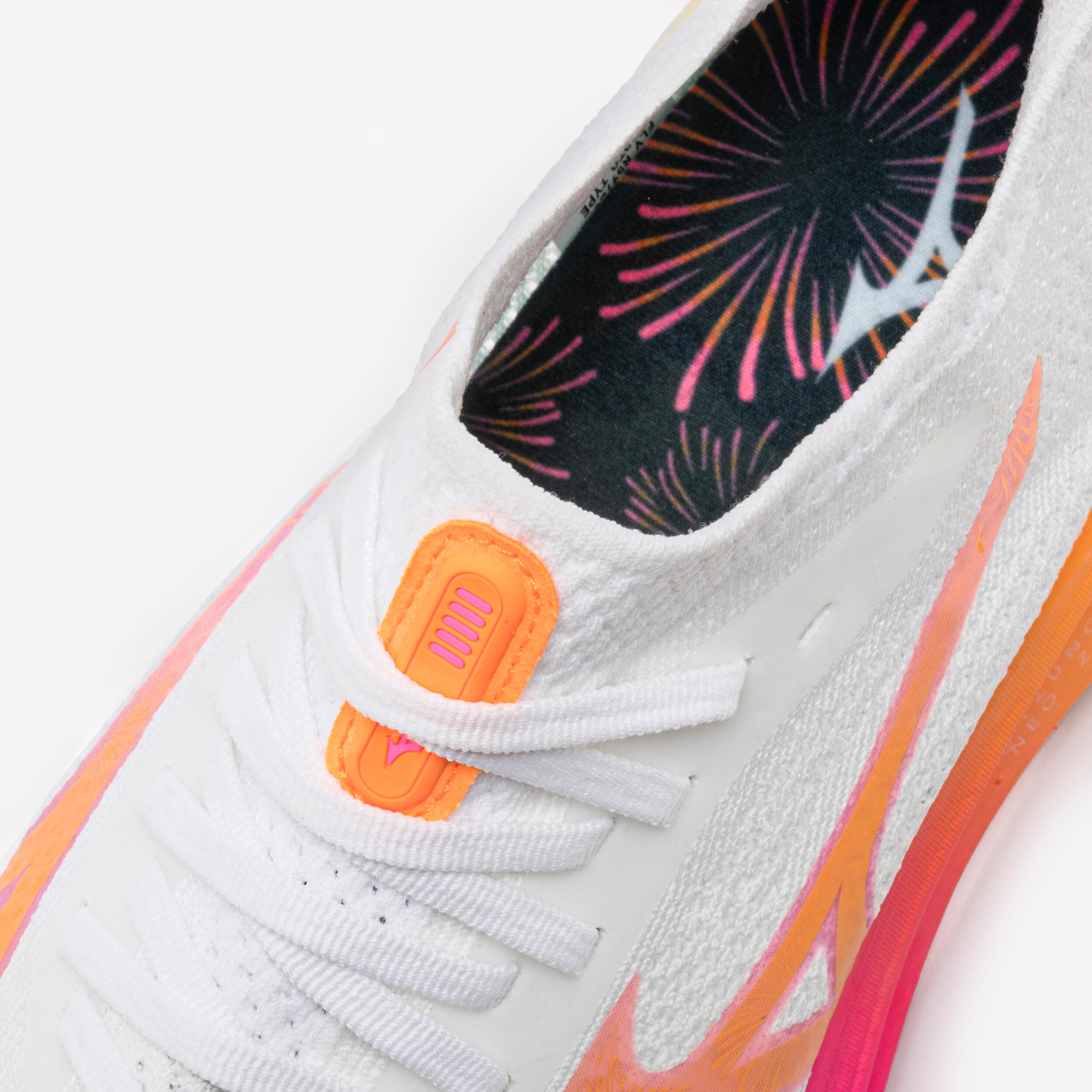 Unisex Running Shoes, Mizuno Neo Zen - White_SLASH_Pink_SLASH_Orange ...