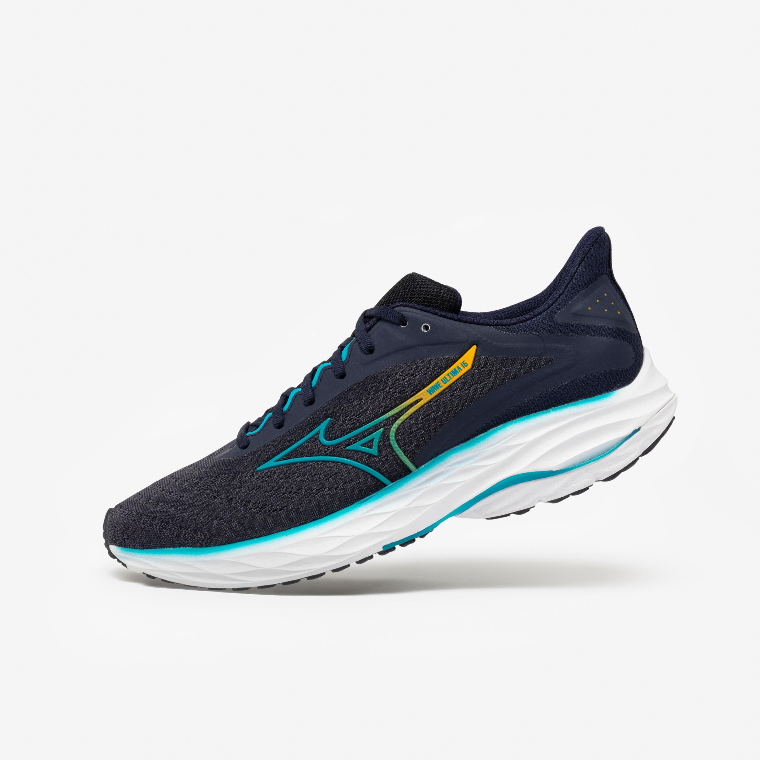 МЪЖКИ ОБУВКИ ЗА ШОСЕЙНО БЯГАНЕ MIZUNO WAVE ULTIMA 16, СИНИ - DECATHLON
