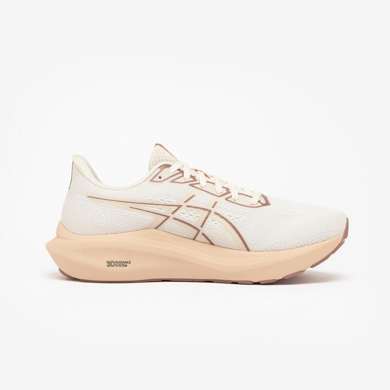Chaussure de Running Femme, Asics Gel Roadmiles 3 beiges et roses ASICS ...