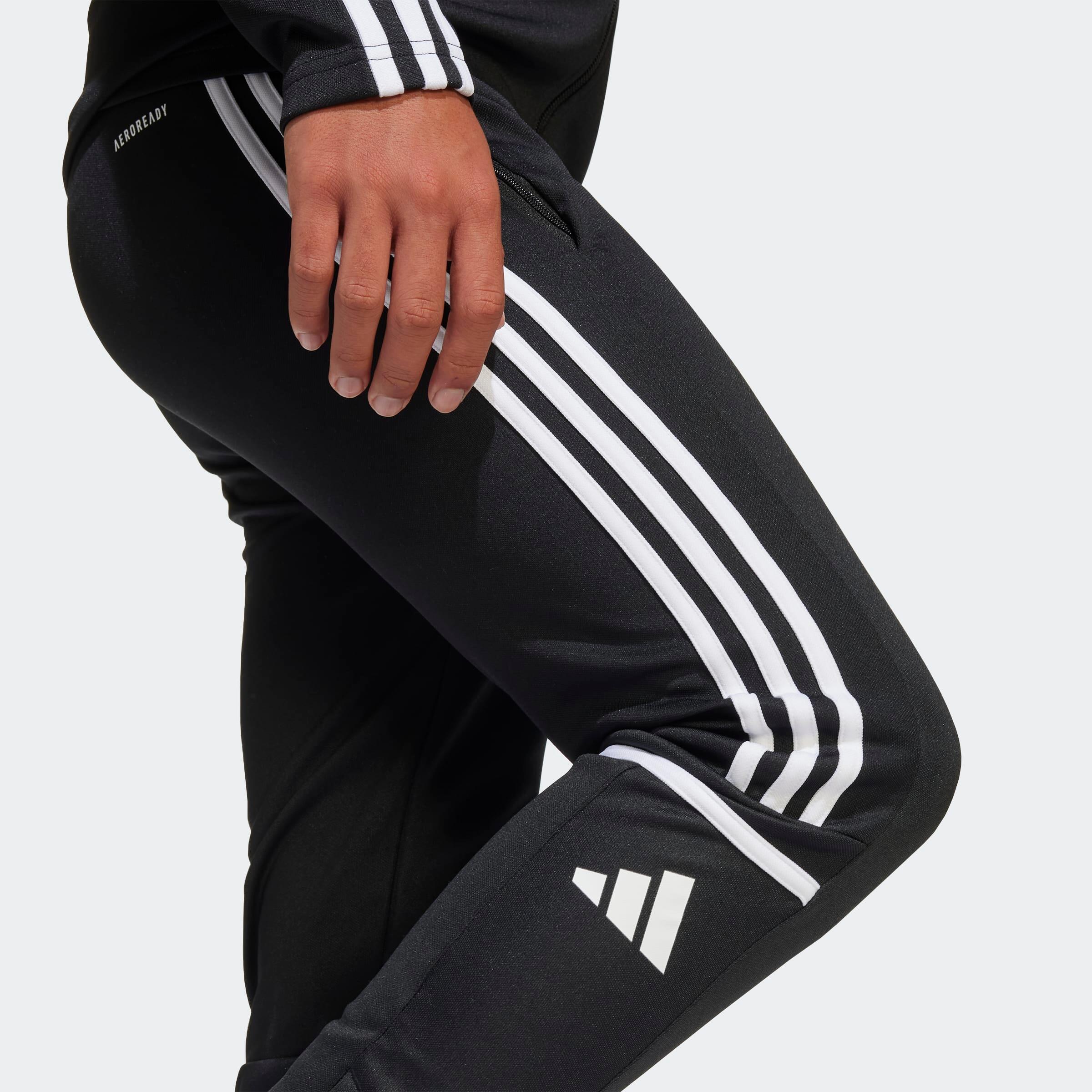 Kids' Training Bottoms Squadra 25 - Black/White ADIDAS | Decathlon