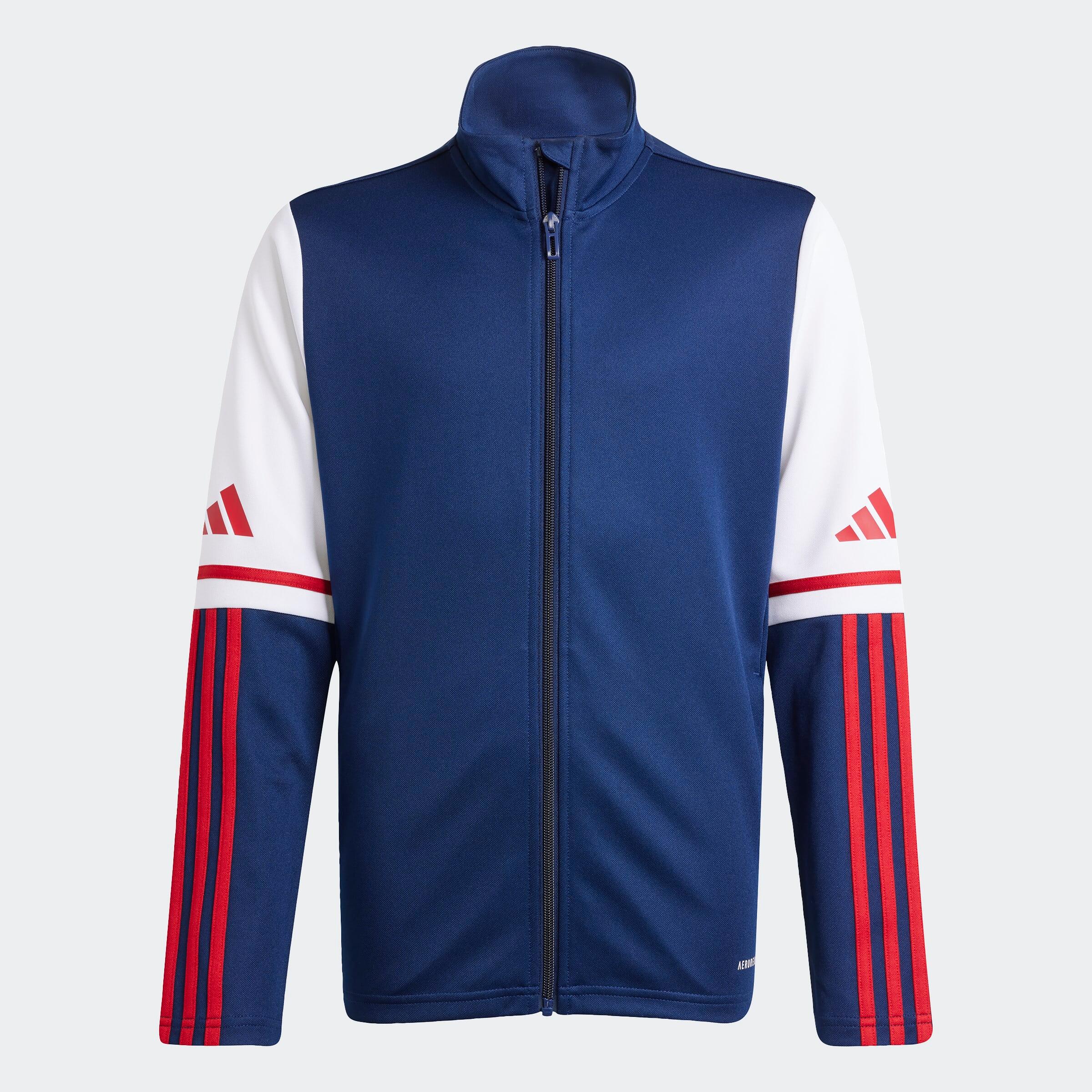 Kids' Training Jacket Squadra 25 - Navy Blue/White - Decathlon