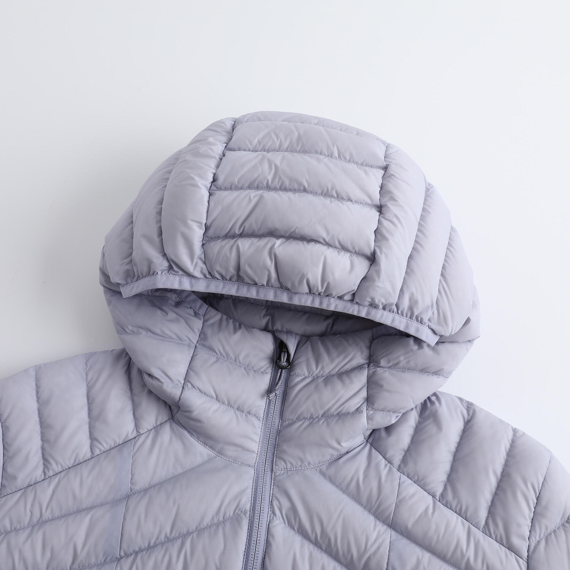 Women's Water-repellent Down Jacket with Hood MT100 -5°C - Purple