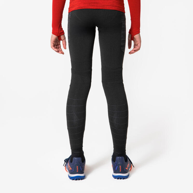 KIPSTA - Colanți termici Keepdry 500 Negru Copii | Decathlon
