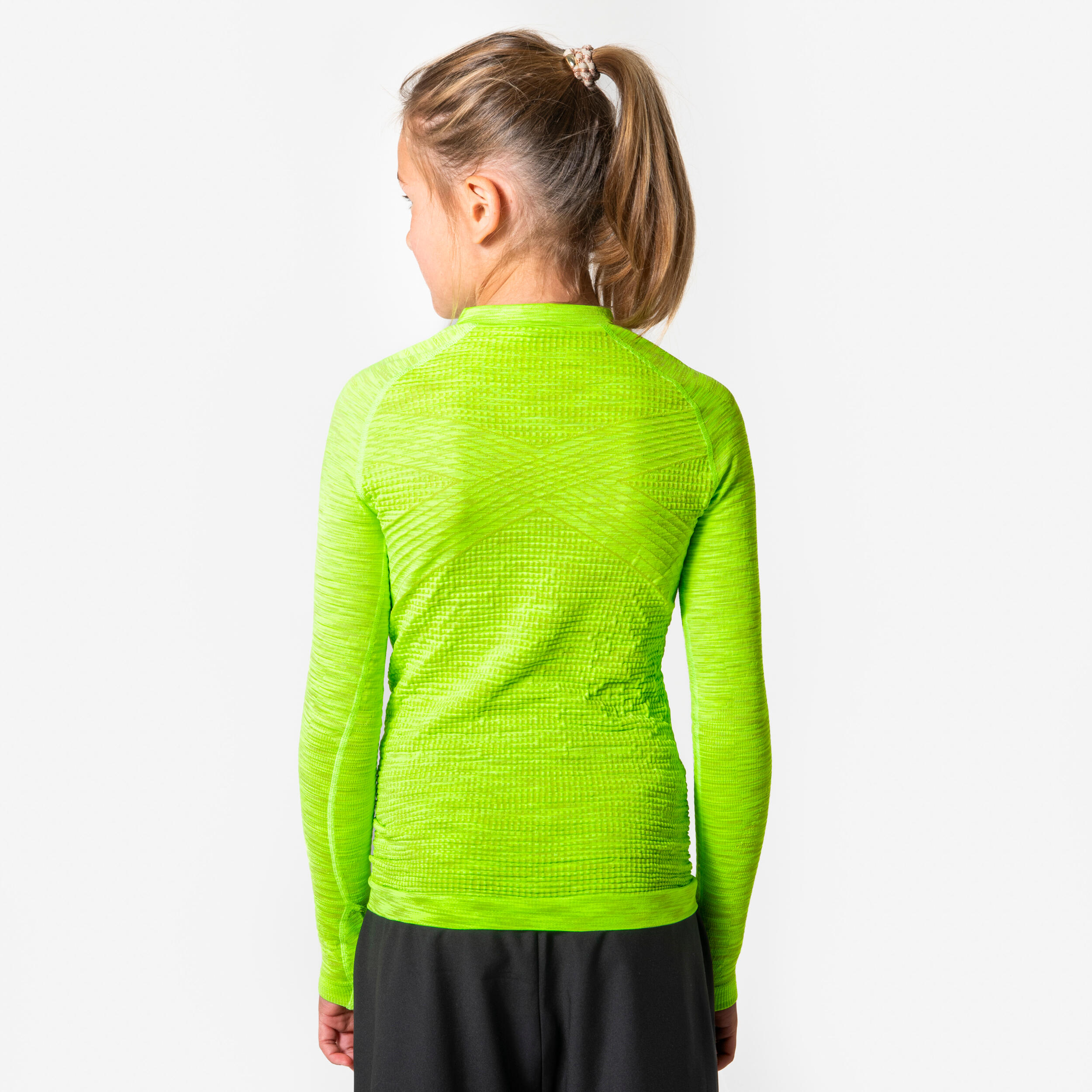 Kids' Long-Sleeved Seamless Thermal Football Base Layer Top Keepdry ...