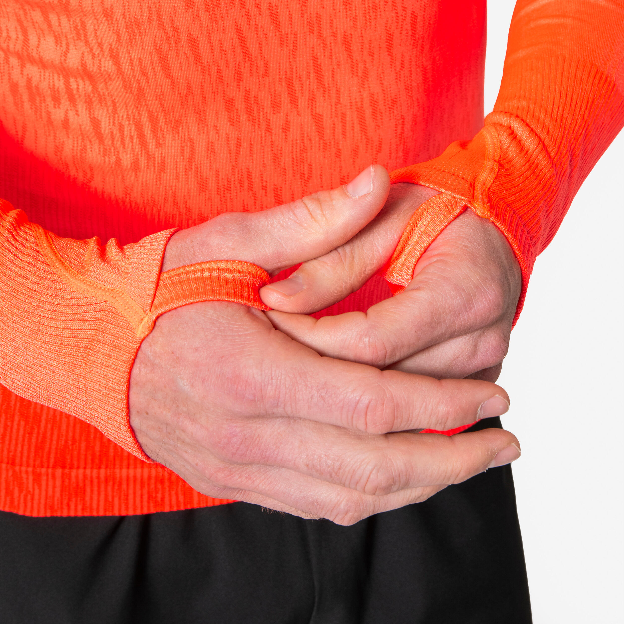 Unisex Football Long-Sleeved Seamless Thermal Base Layer Top Keepdry ...