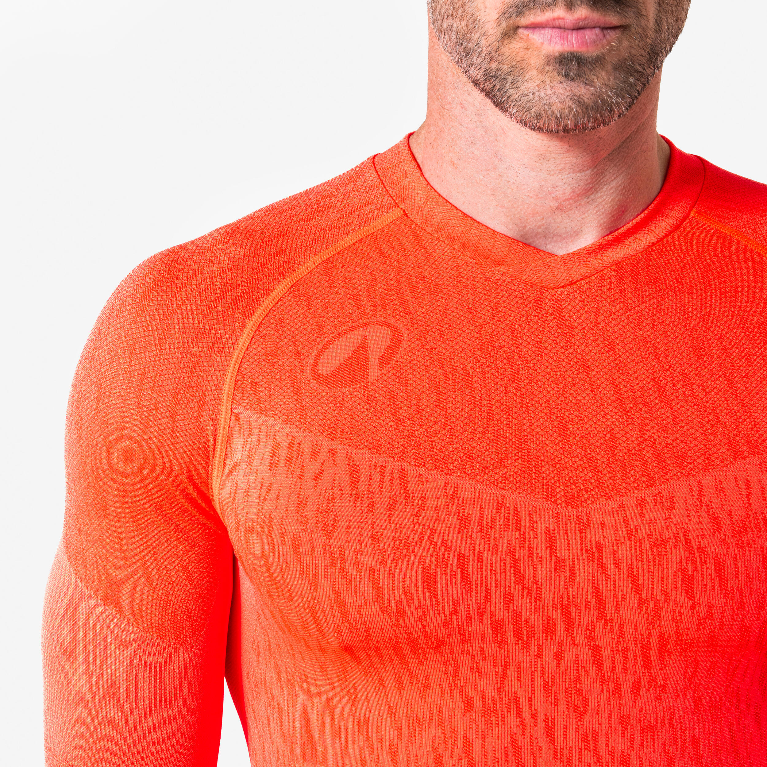 Unisex Football Long-Sleeved Seamless Thermal Base Layer Top Keepdry ...