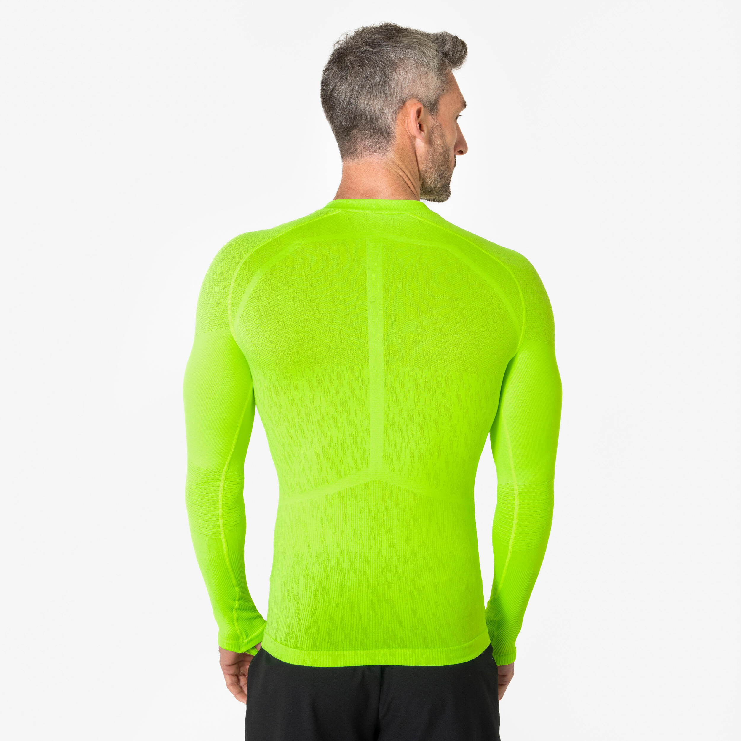 Unisex Long-Sleeved Seamless Thermal Football Base Layer Top Keepdry ...