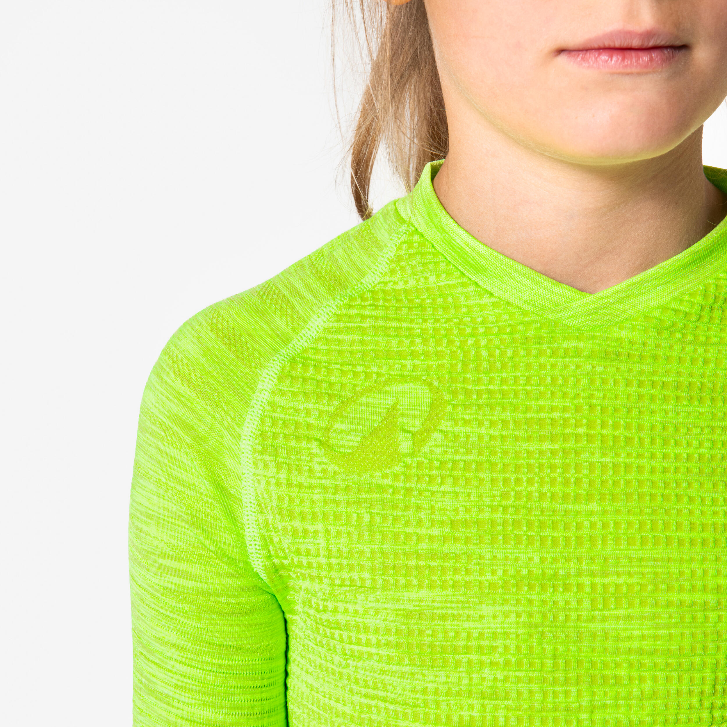 Kids' Long-Sleeved Seamless Thermal Football Base Layer Top Keepdry ...