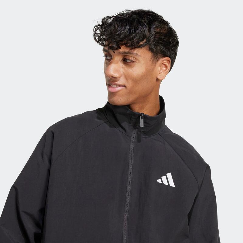 ADIDAS - Jachetă antivânt ADIDAS Woven Negru Bărbați | Decathlon