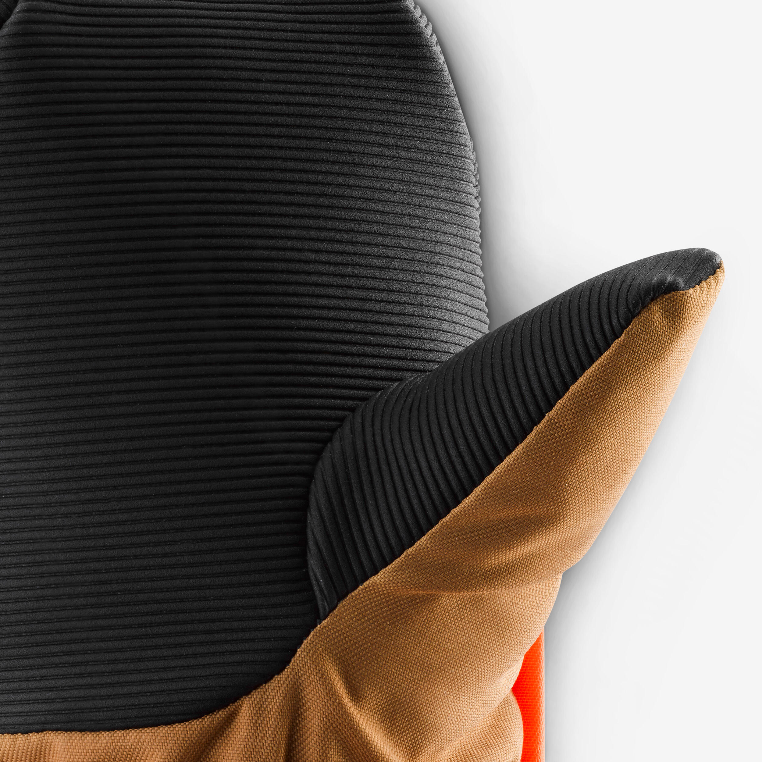 Kids’ warm ski mittens 3-6 years 500 - Brown and Orange QUECHUA | Decathlon