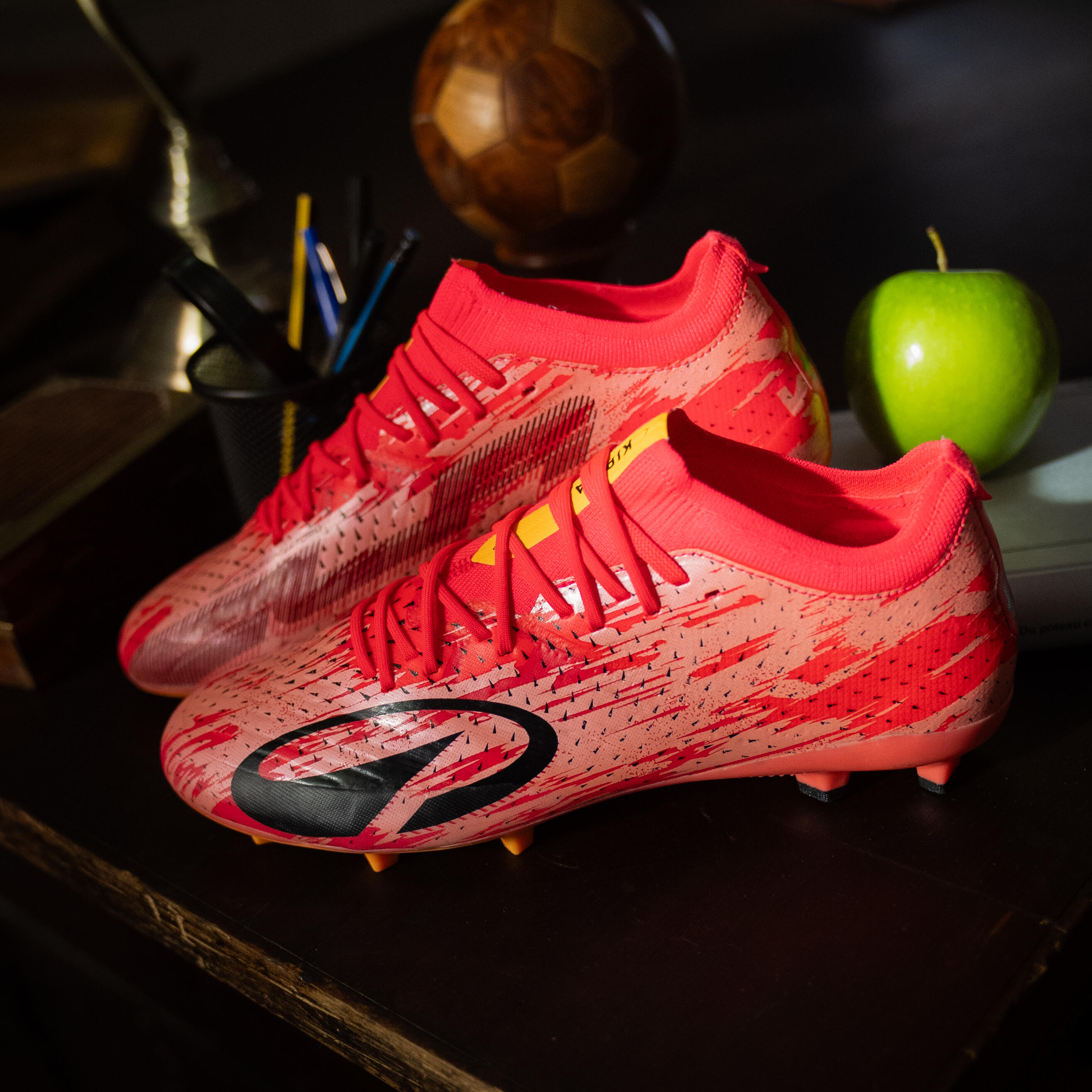 Adult Football Boots CLR 7 Elite FG - Red Storm Antoine Griezmann ...