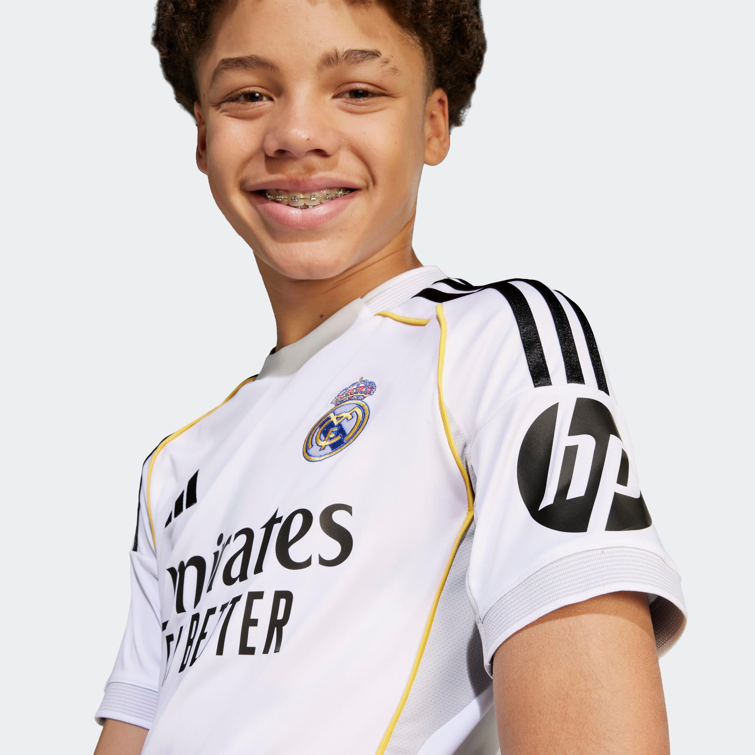 Kids' Real Madrid Home Shirt 25/26 ADIDAS | Decathlon