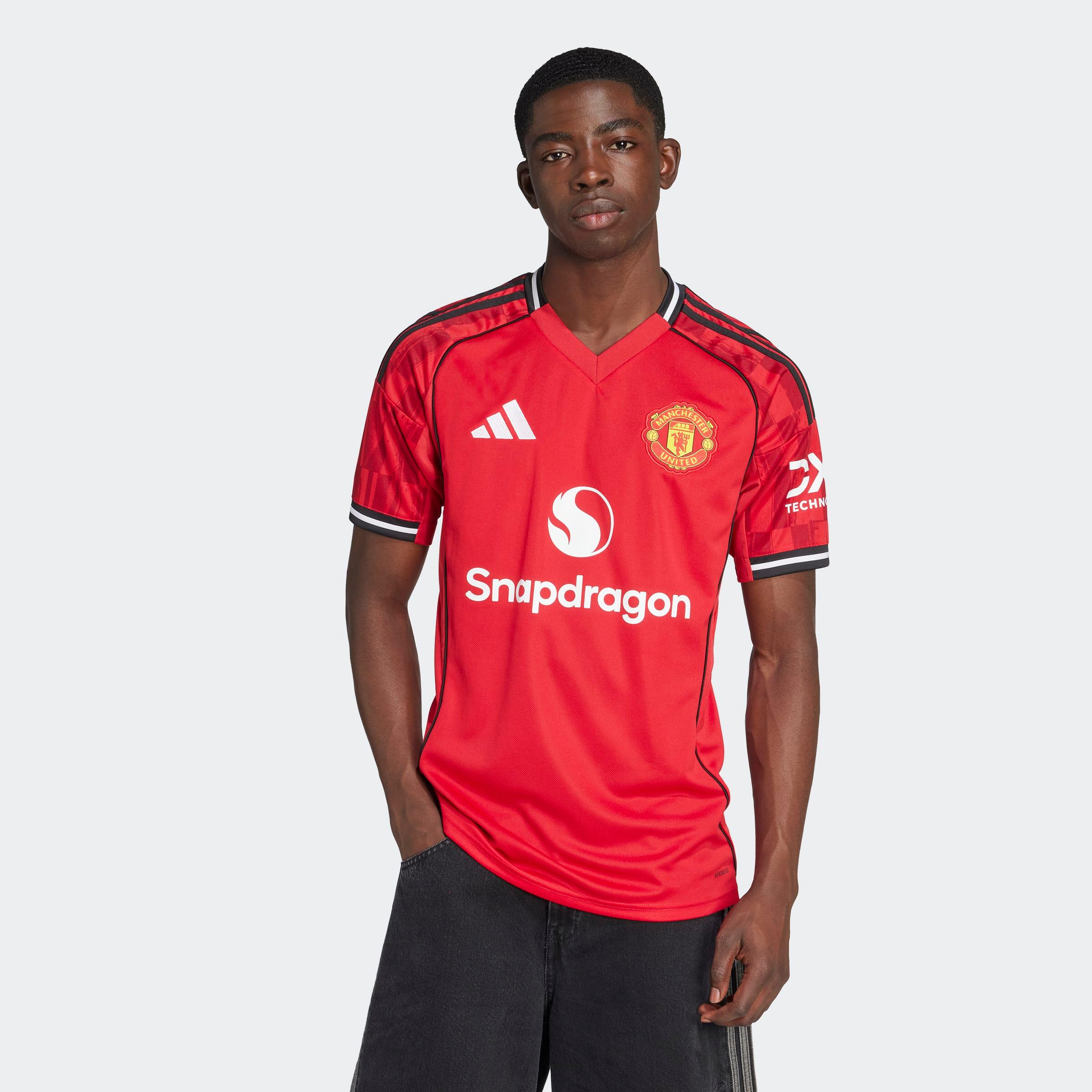 Adult Manchester United Home Shirt 25/26 - Decathlon