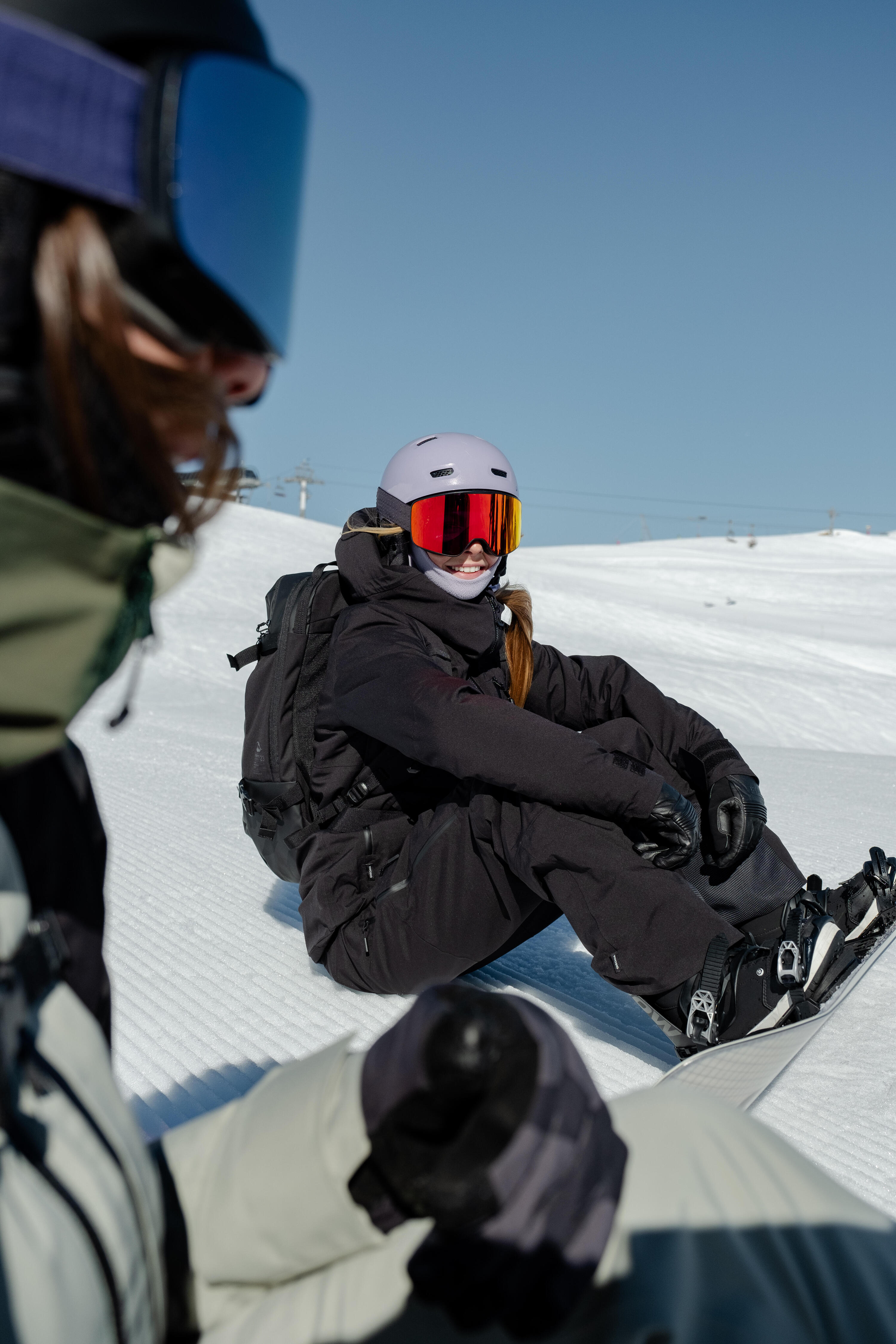 Women's 500 AM waterproof and breathable ski and snowboard trousers ...