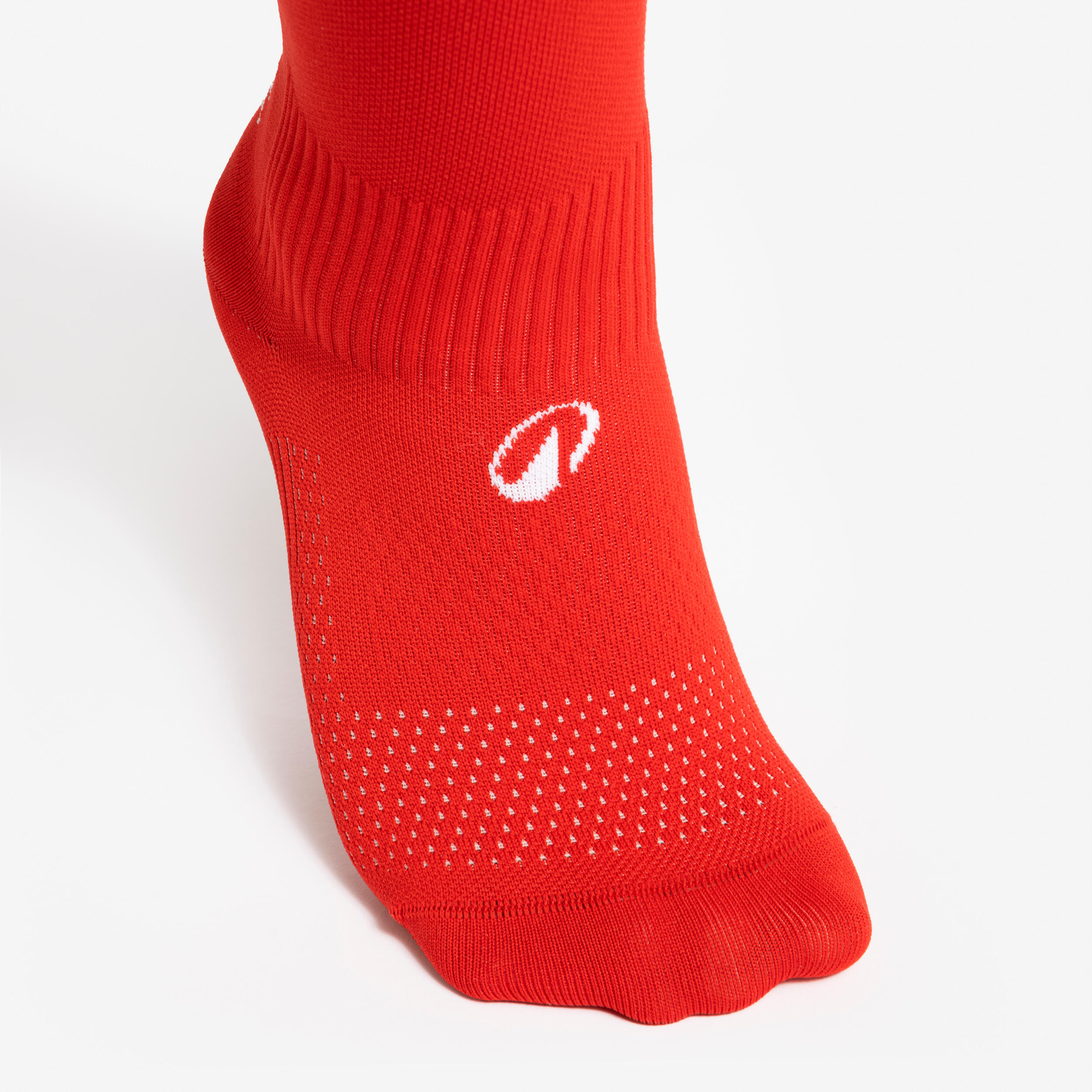 Kids' Socks Viralto II MID Club - Red KIPSTA | Decathlon