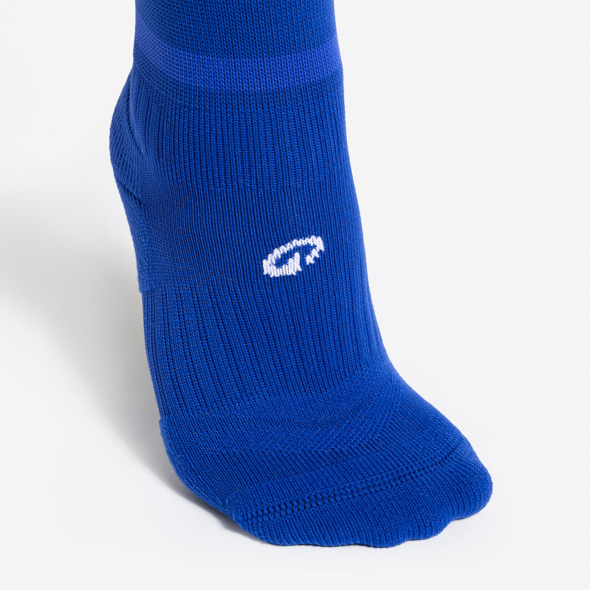 Kids' Football Socks Viralto Club - Blue with Stripes