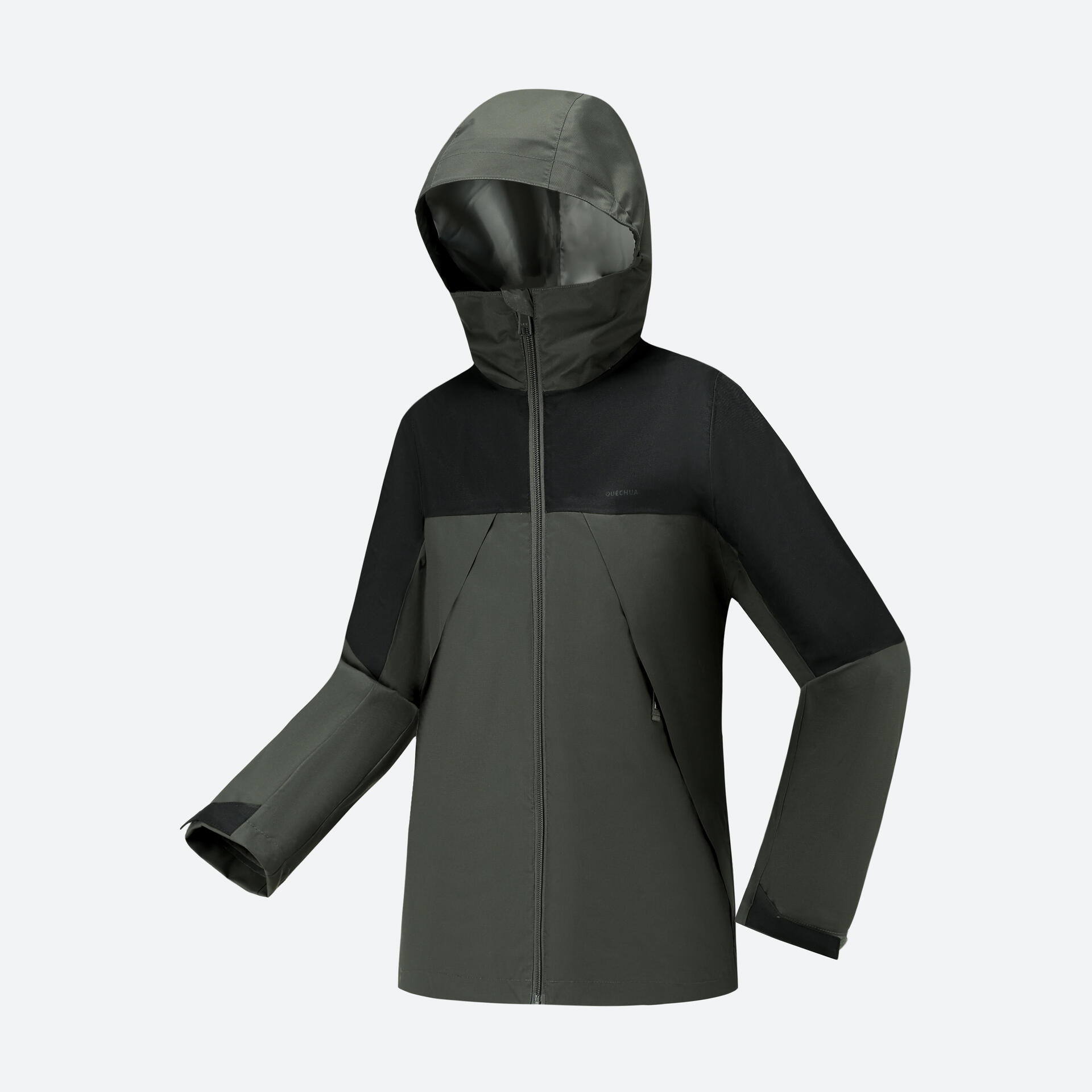 Junior 3 in 1 Winter Jacket SH500 Fleece - Green