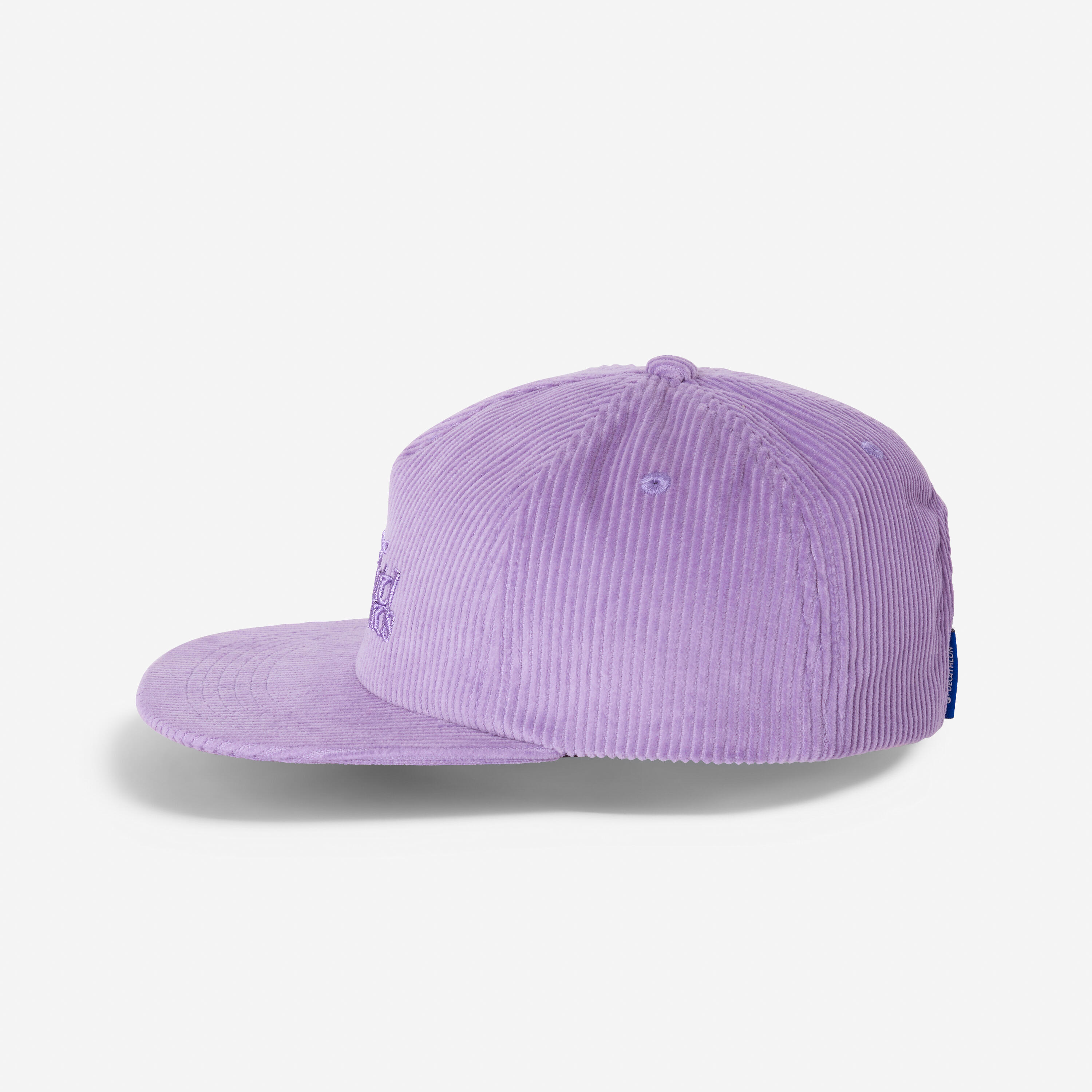 6-Panel, purple velvet cap - Decathlon