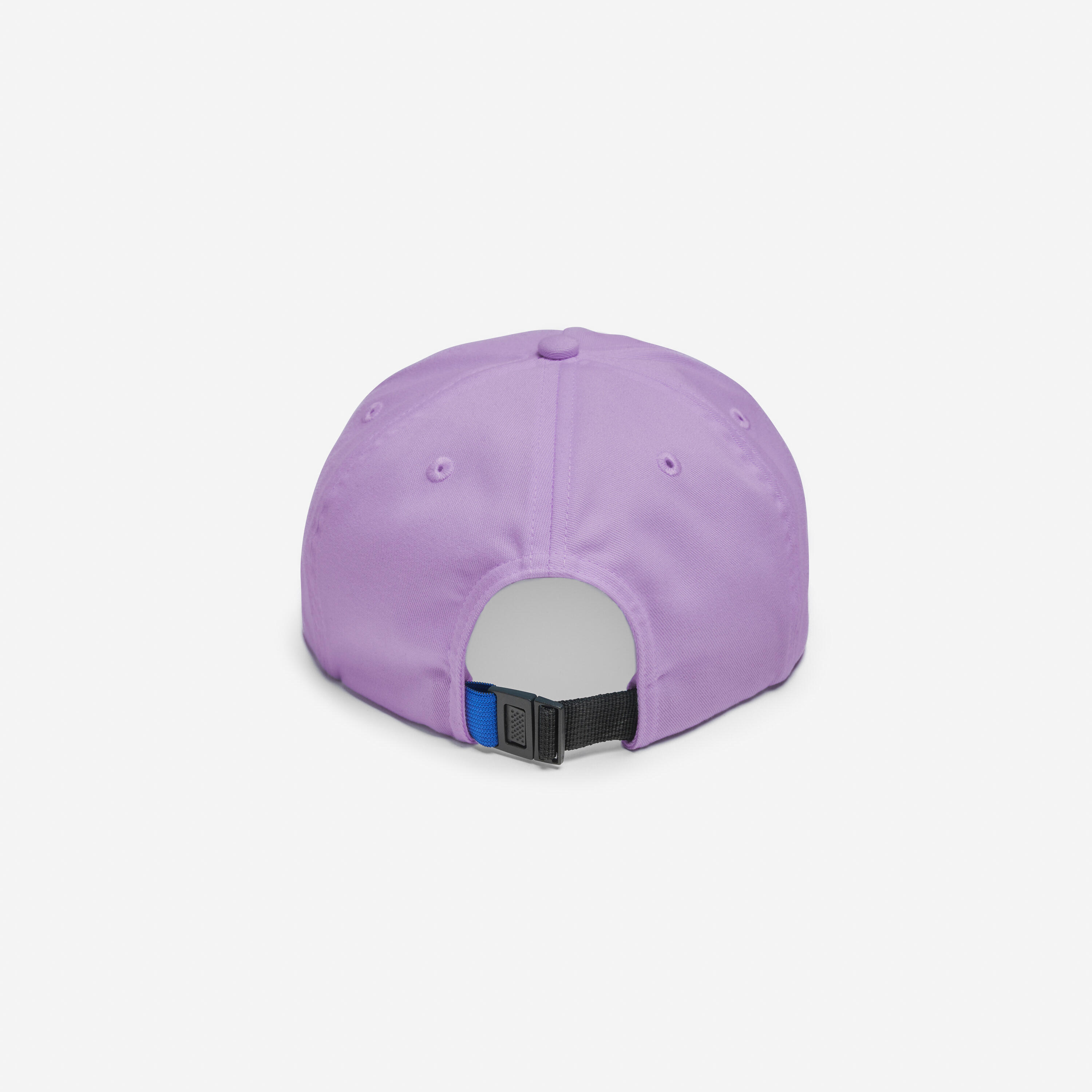 6 panel cap with flat visor, purple DECATHLON | Decathlon