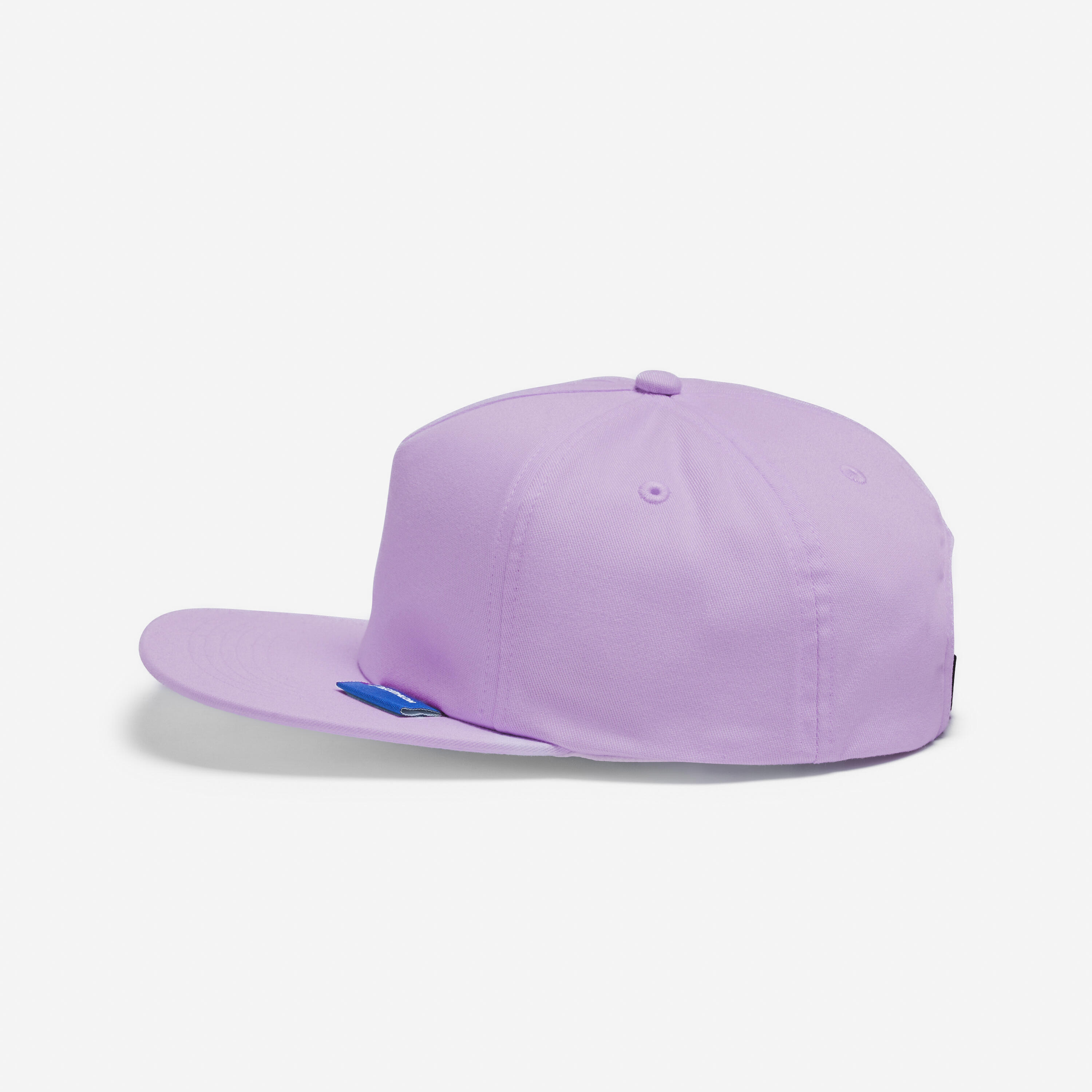 6 panel cap with flat visor, purple DECATHLON | Decathlon