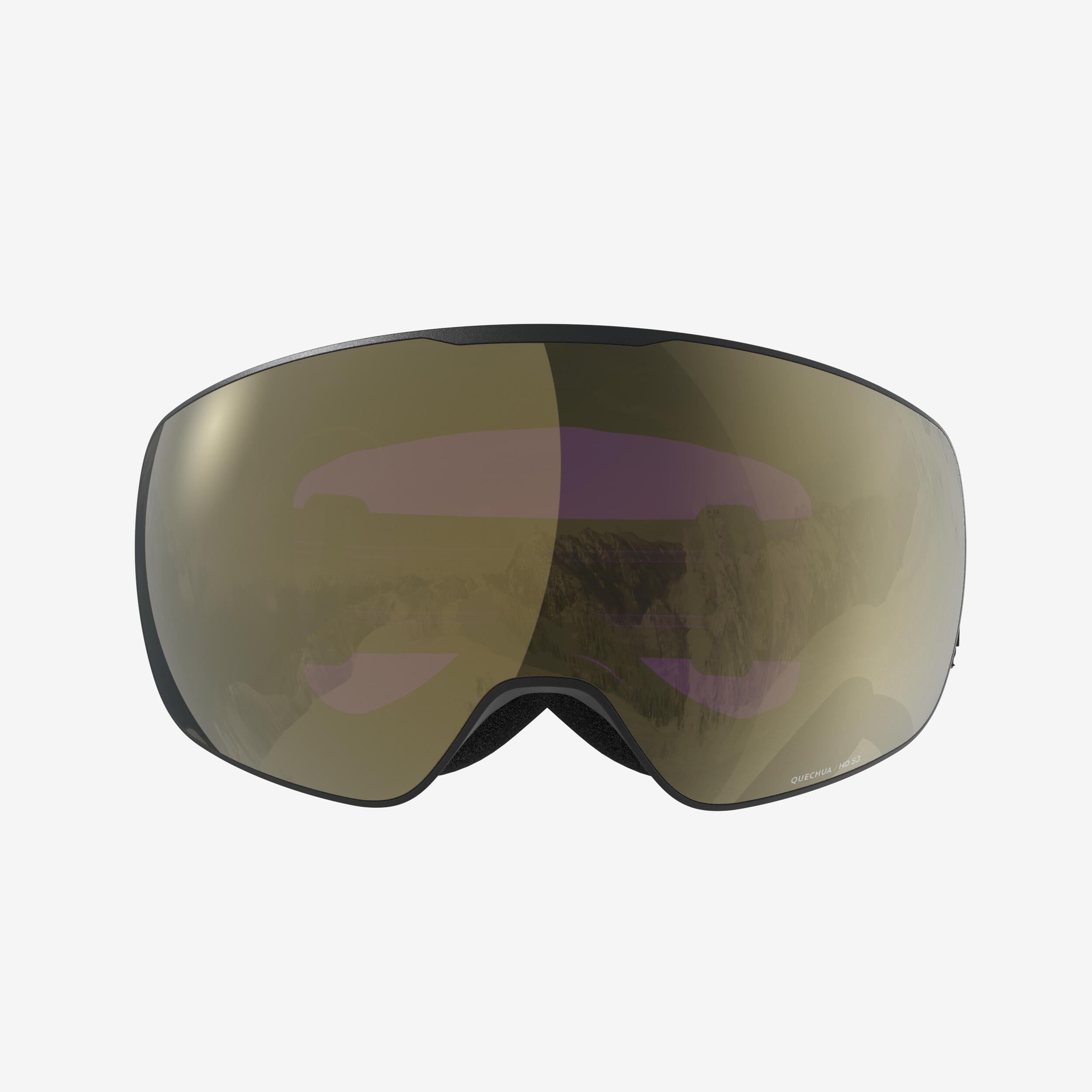 Fine Weather Interchangeable Ski Goggles, G 900 S HD - Urban grey green ...