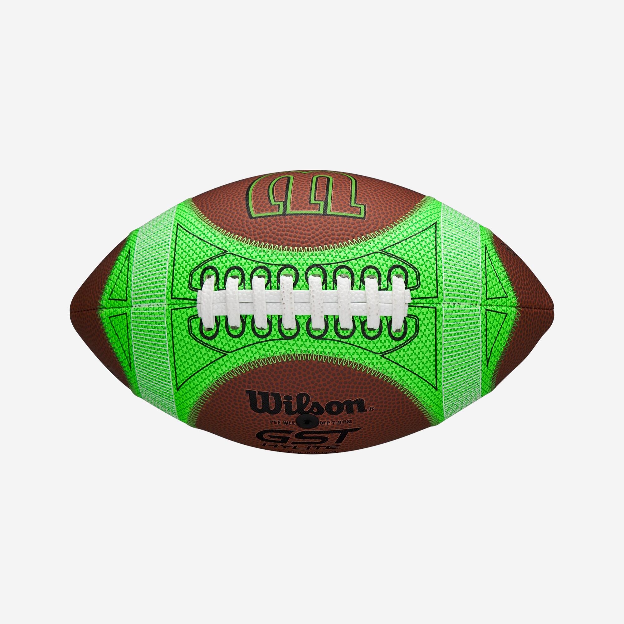 Kinder American Football Trainingsball - Wilson GST Hylite Speedskin JR ...