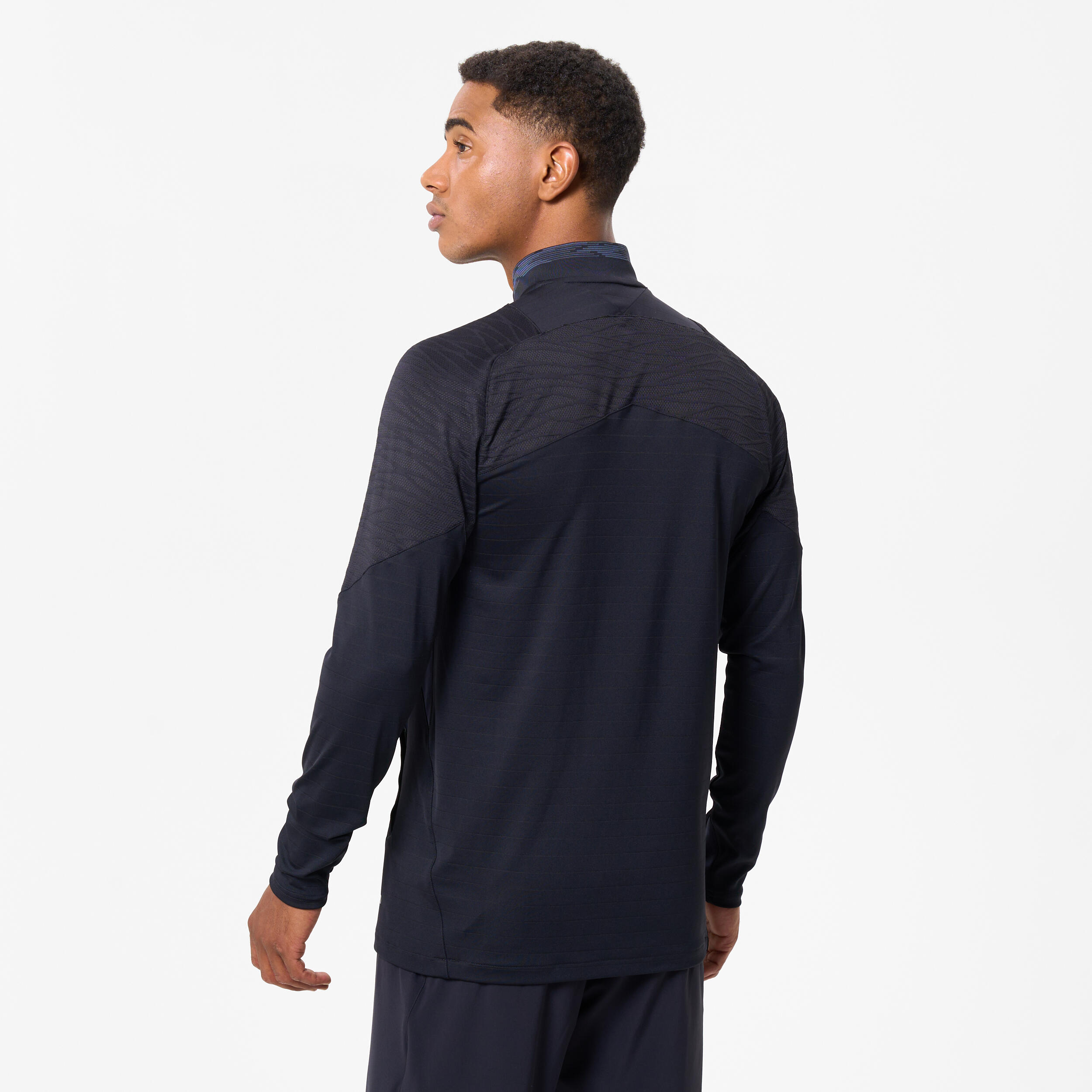 ГОРНИЩЕ С 1/2 ЦИП CLR CLUB, ЧЕРНО - DECATHLON