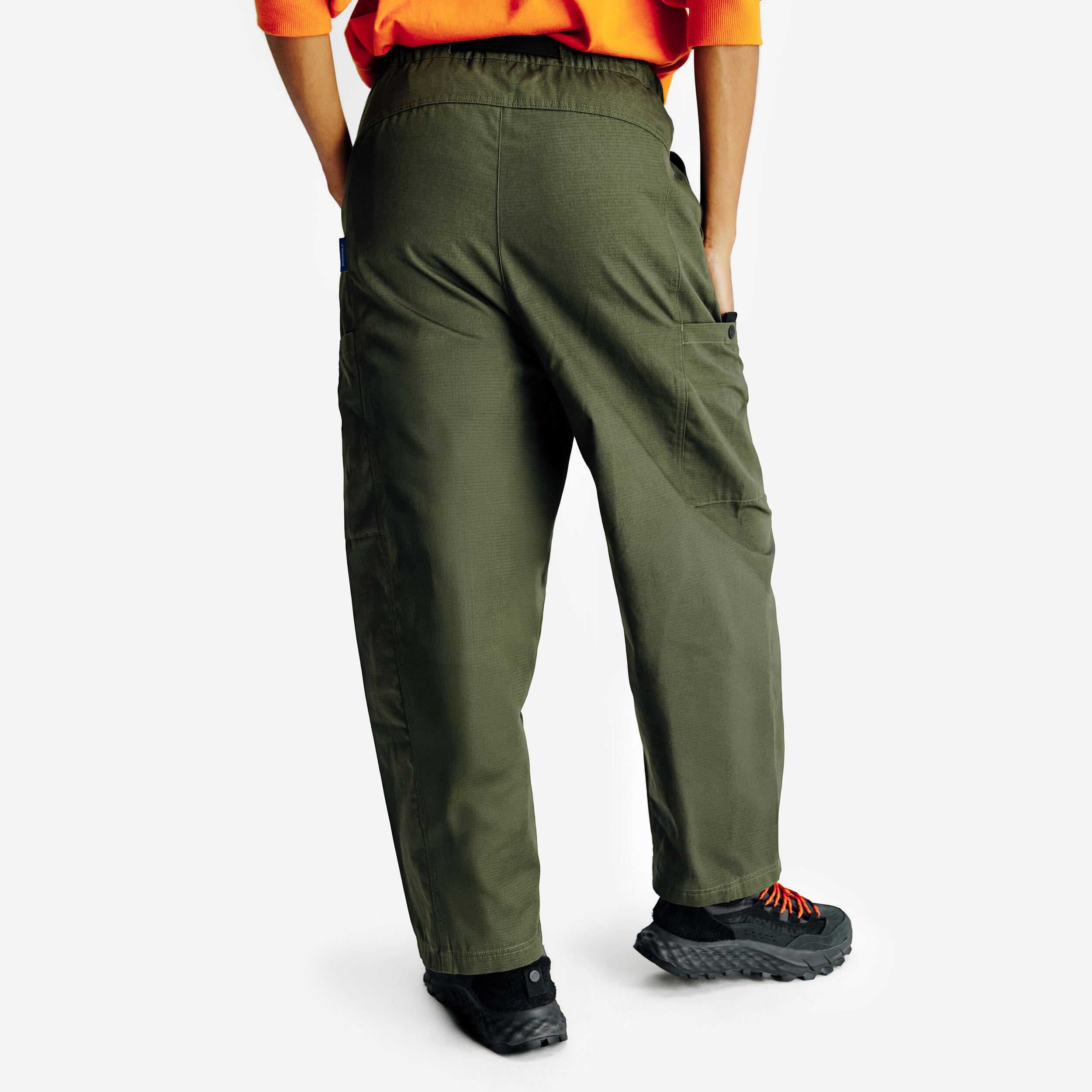 7/8 damesbroek Lifetech kaki DECATHLON | Decathlon