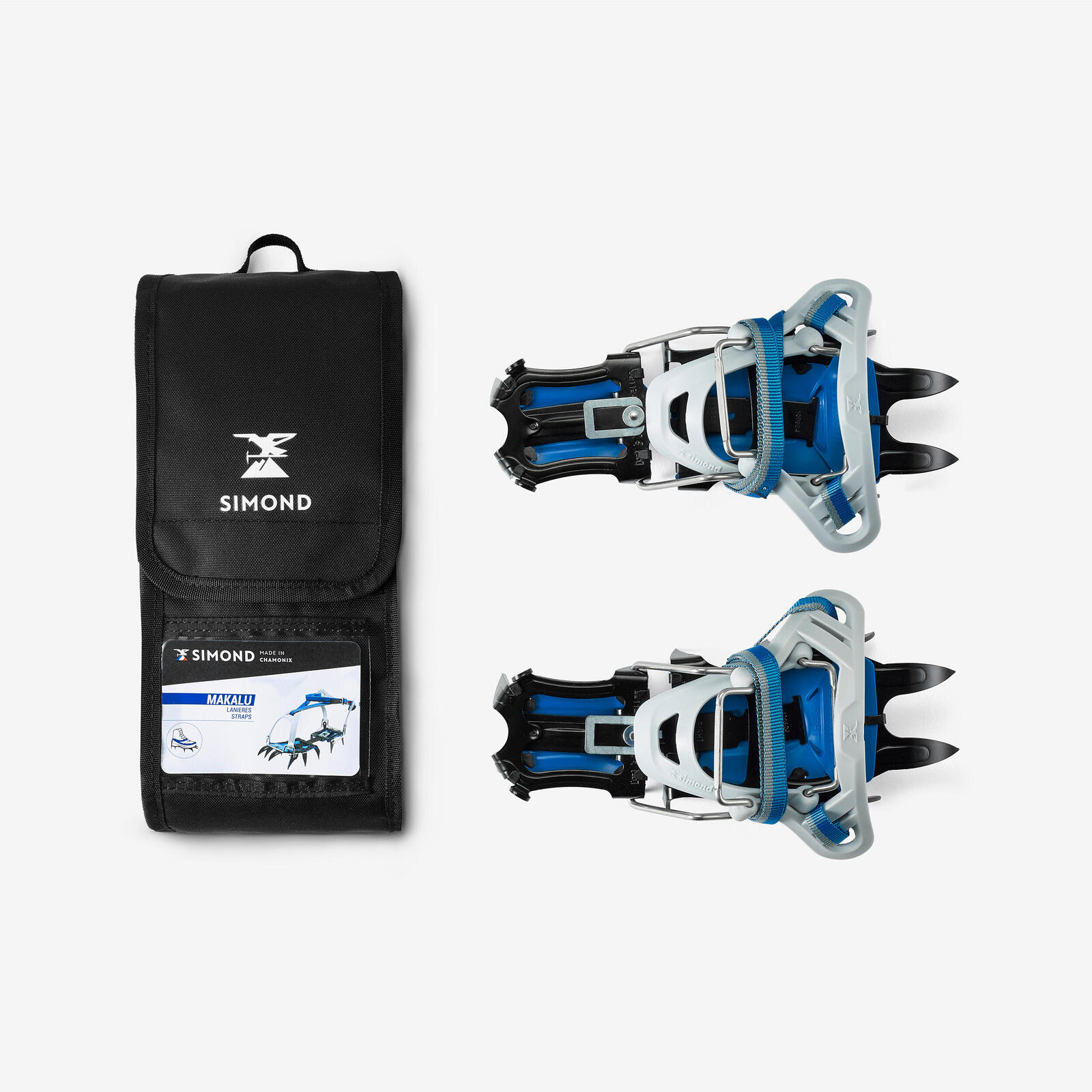 Crampones de alpinismo de 12 puntas Makalu Correas - Decathlon