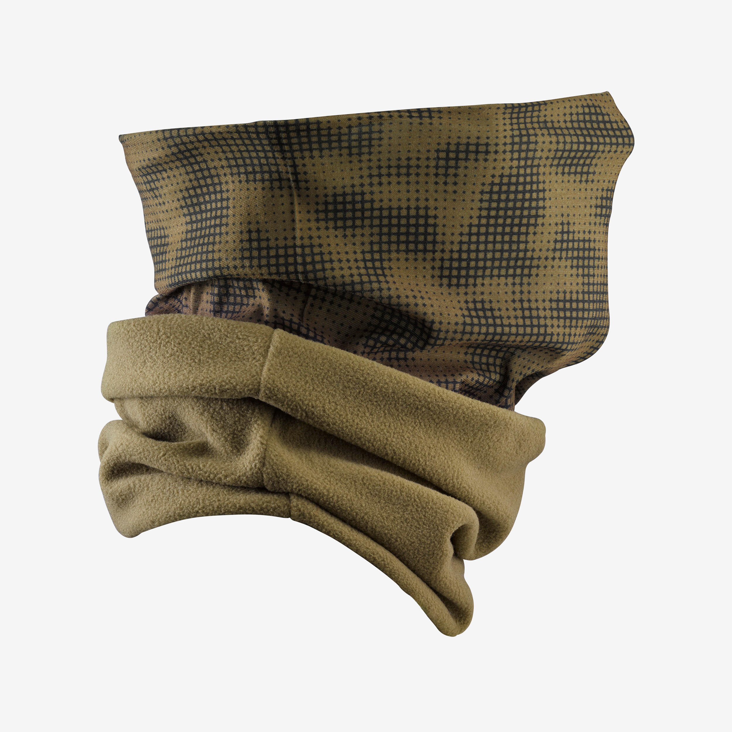 Adults' Skiing Neck Warmer HUG 500 - Khaki WEDZE | Decathlon