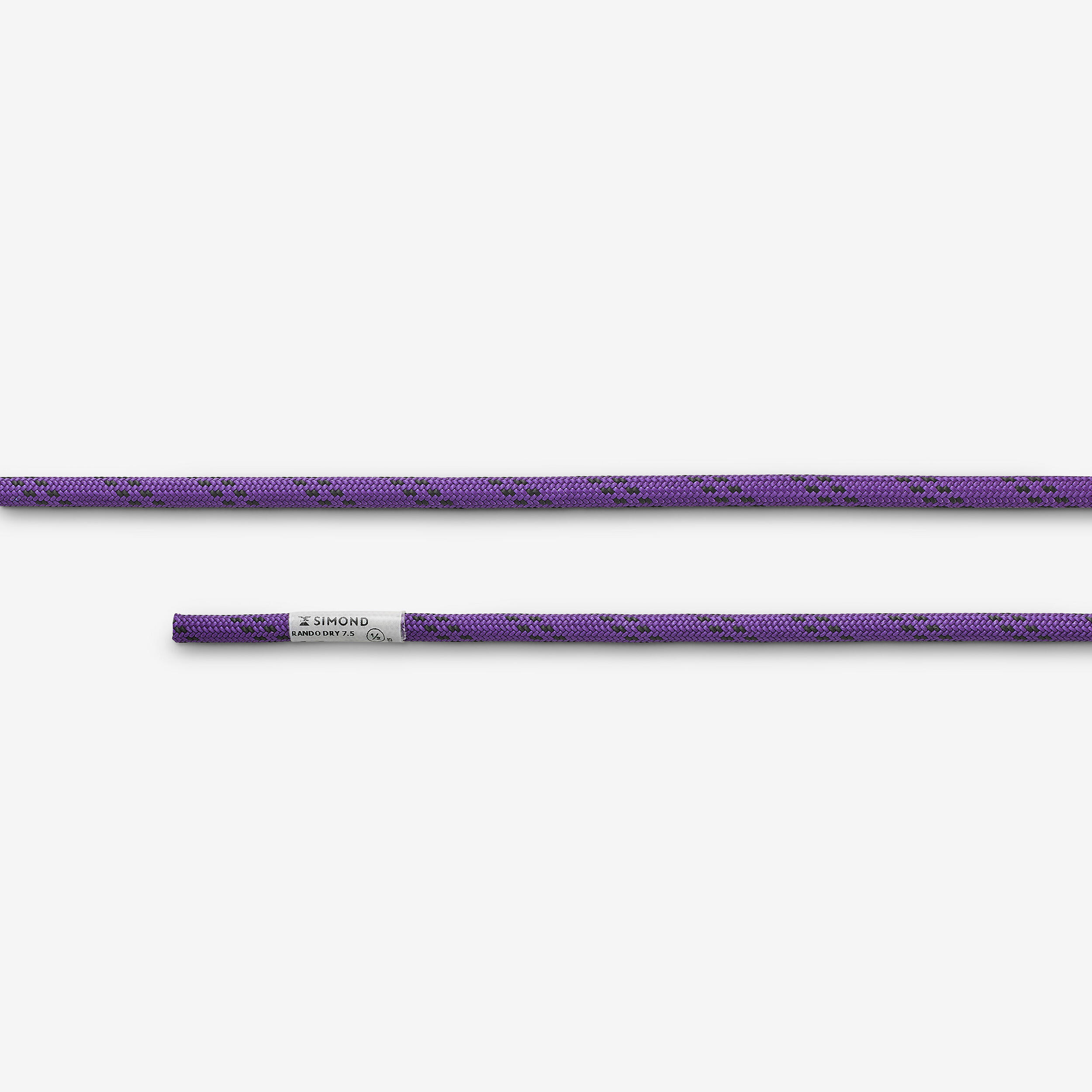 DOUBLE DRY ROPE 7.5 mm x 30 m - RANDO DRY purple SIMOND | Decathlon