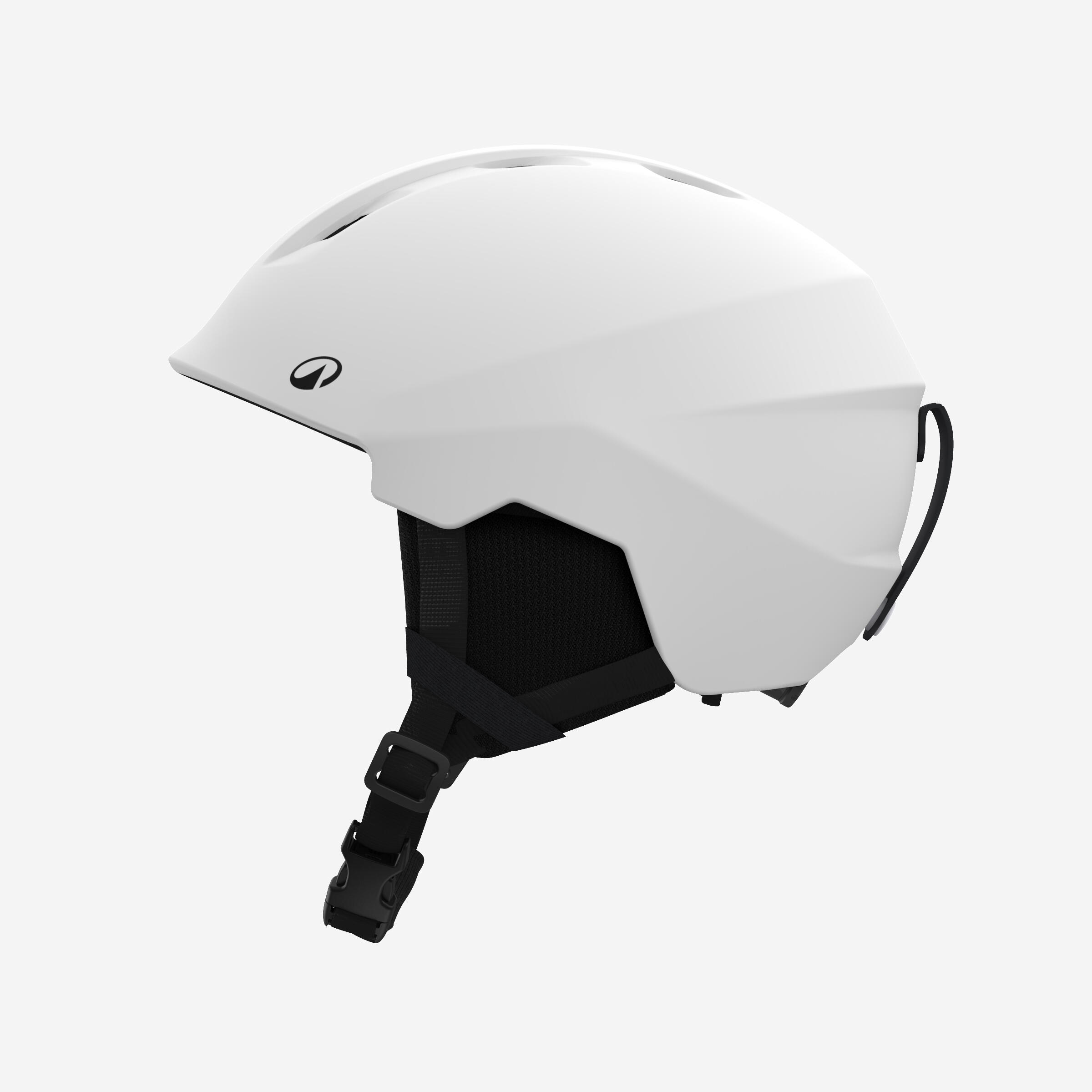 Casque de ski, PST 500 - Blanc de neige, Noir graphite - Wedze - Décathlon