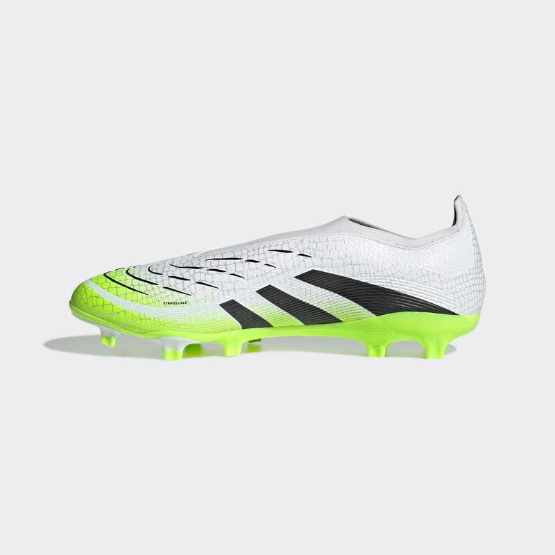 ADIDAS - Ghete fără șiret Predator League FG/MG Alb-Verde Adulți ...