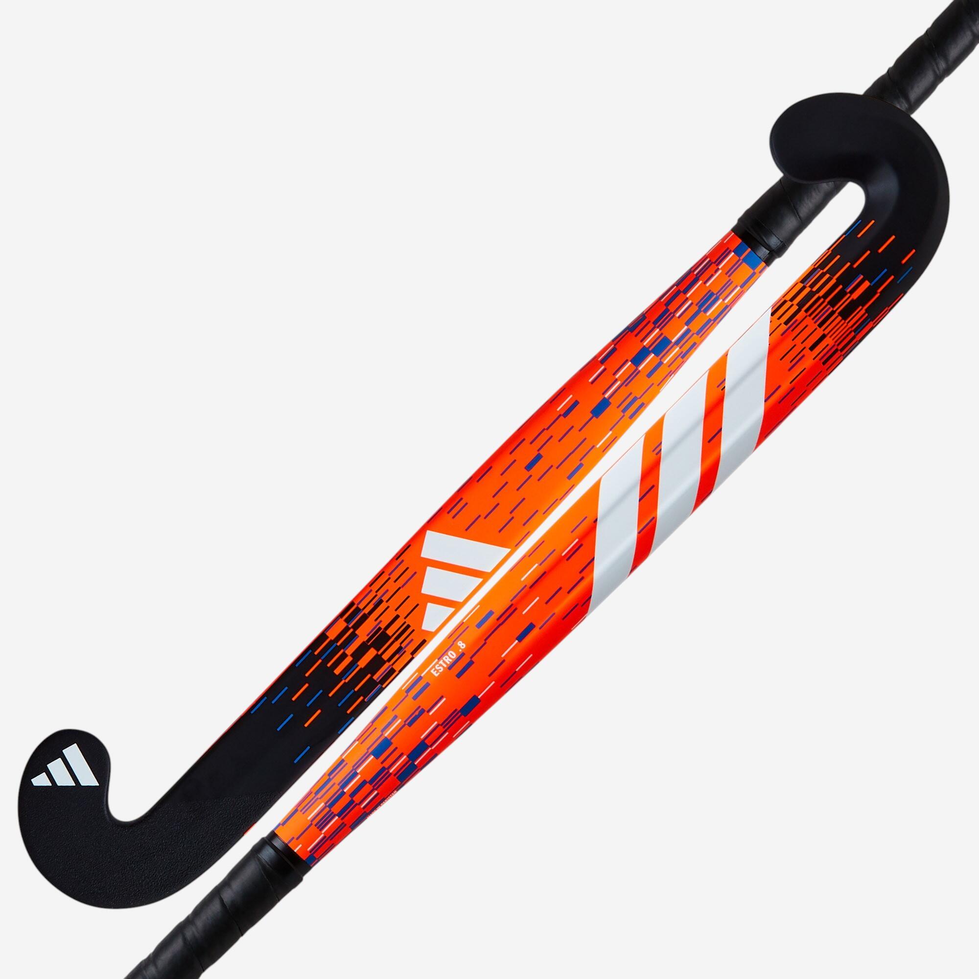 Stick de hockey Adolescentes - adidas Estro 8 JR naranja azul | Decathlon