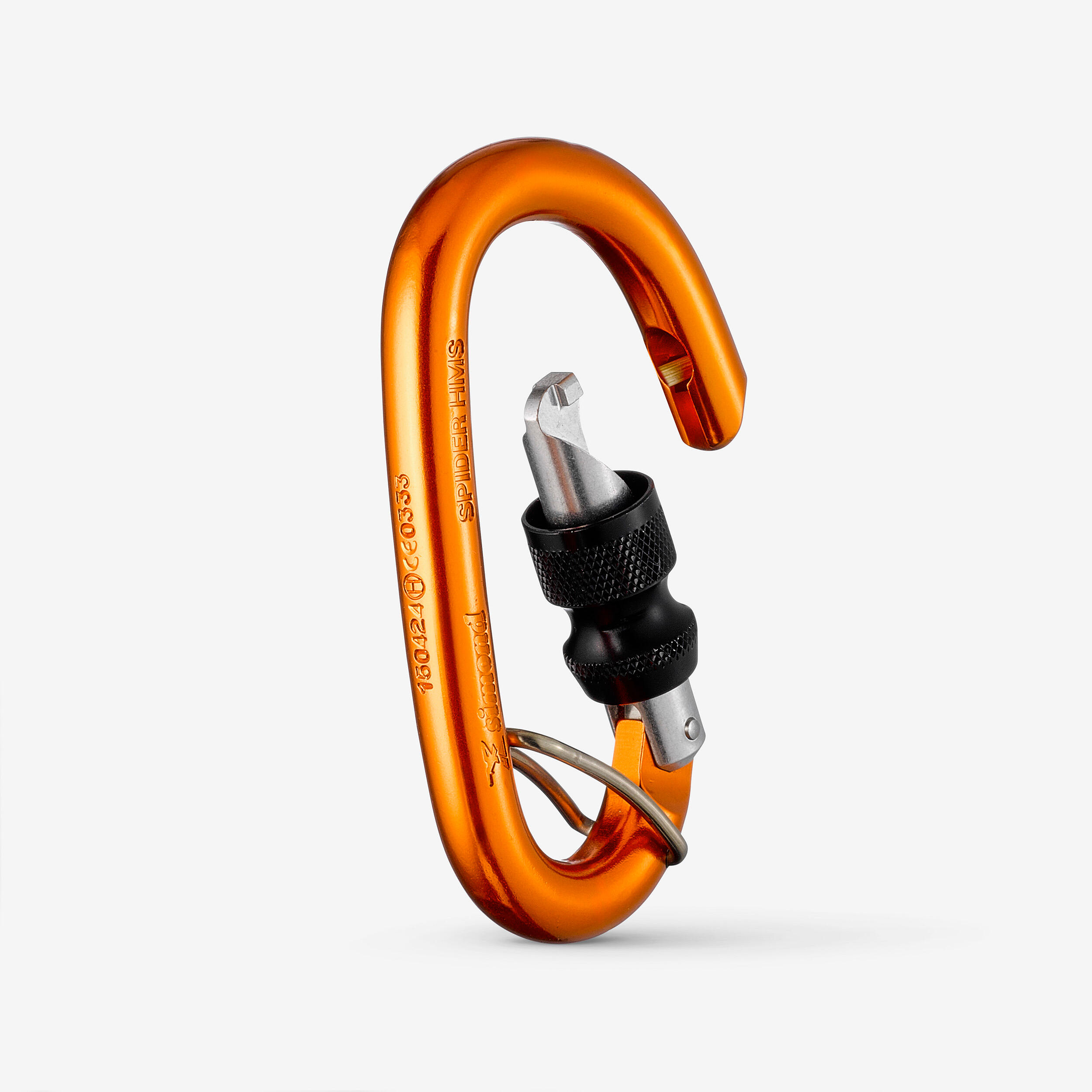 Mousqueton à vis d'escalade et d'alpinisme - Spider HMS BLC | Decathlon