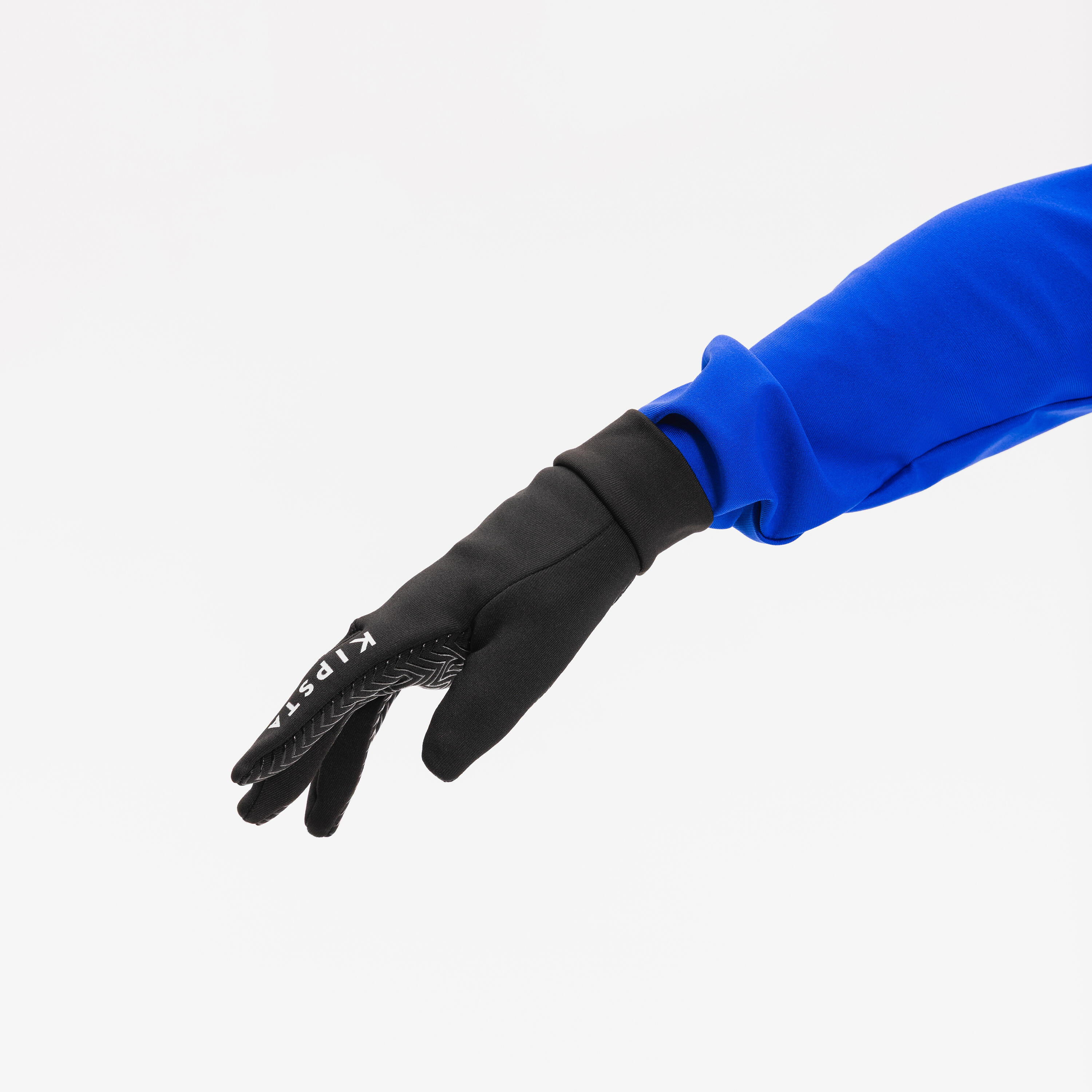 Detské futbalové rukavice keepdry 500 čierne - Decathlon