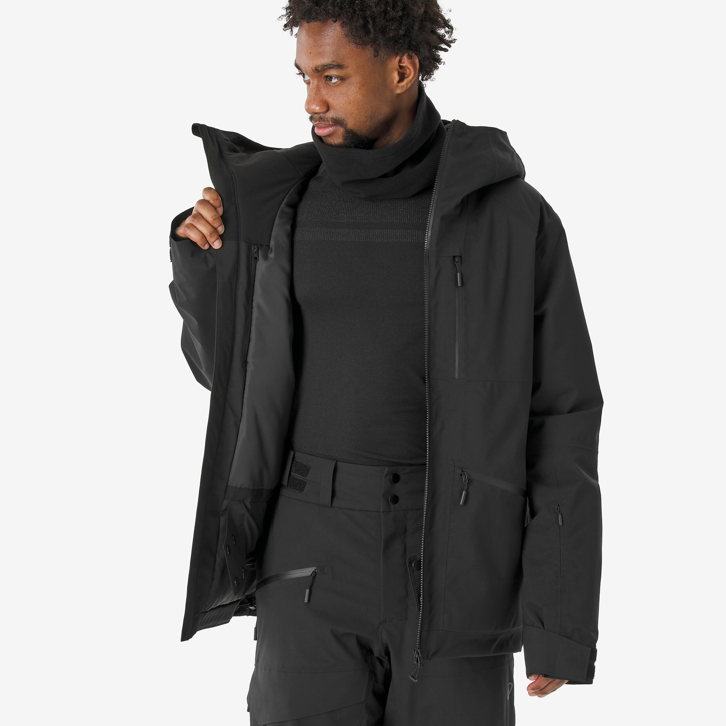 Chaqueta esquí snowboard cálida transpirable All Mountain hombre, AM500 ...