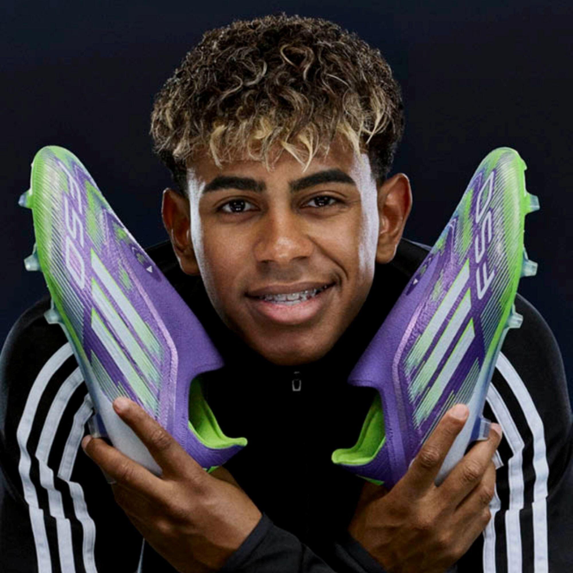 ADIDAS F50 League LL FG_SLASH_MG detské kopačky oranžové - Decathlon