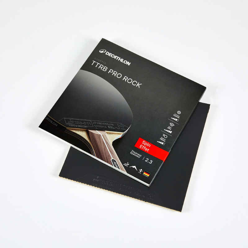 Rubber for Table Tennis Racket TTRB Pro Spin ITTF - Decathlon