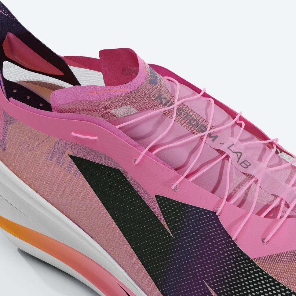 Chaussures de running route avec plaque carbone, KIPRUN Kipstorm Lab ...