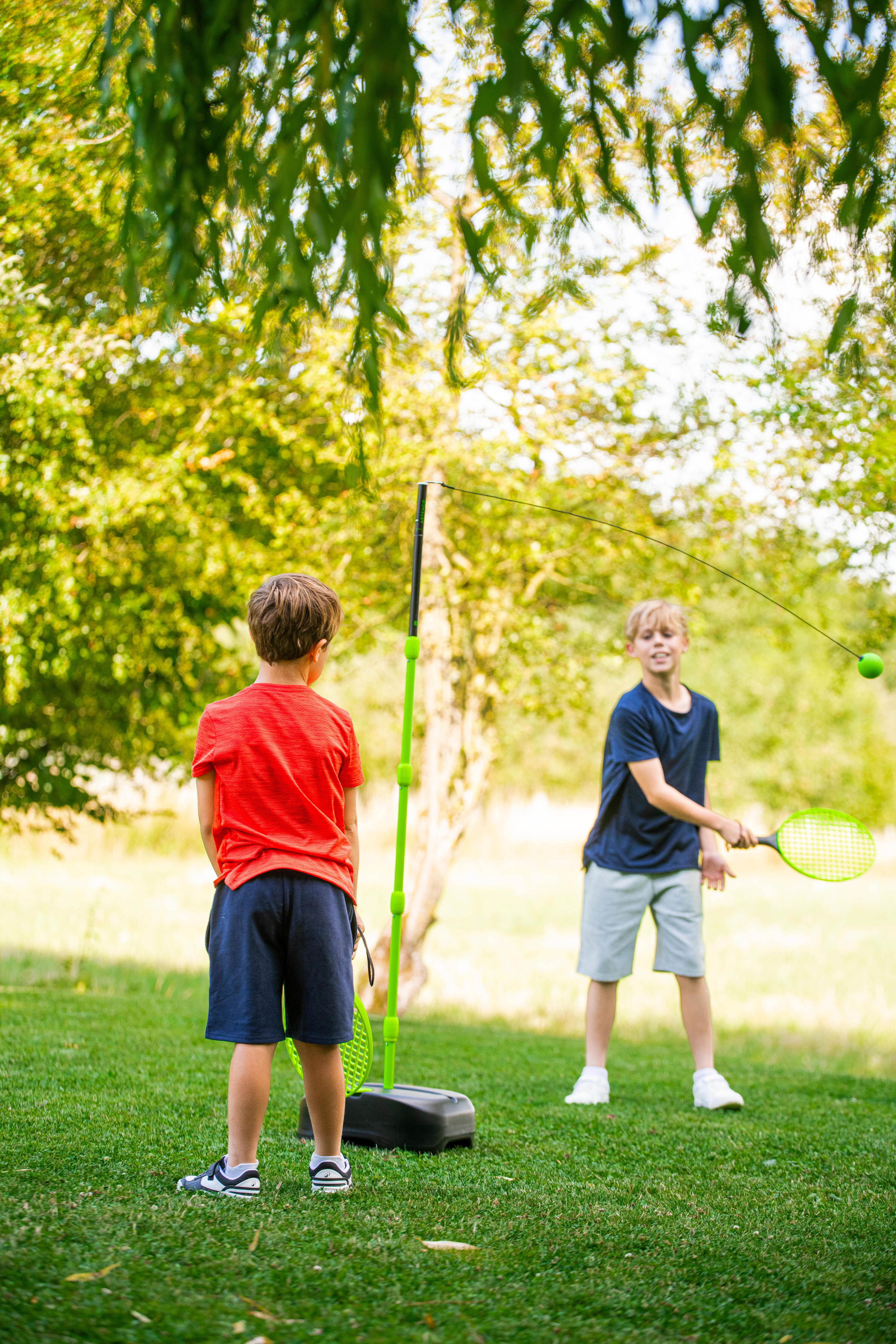 Kids' Speedball Set Turnball (1 Post, 2 Rackets, and 1 Ball) - Black ...