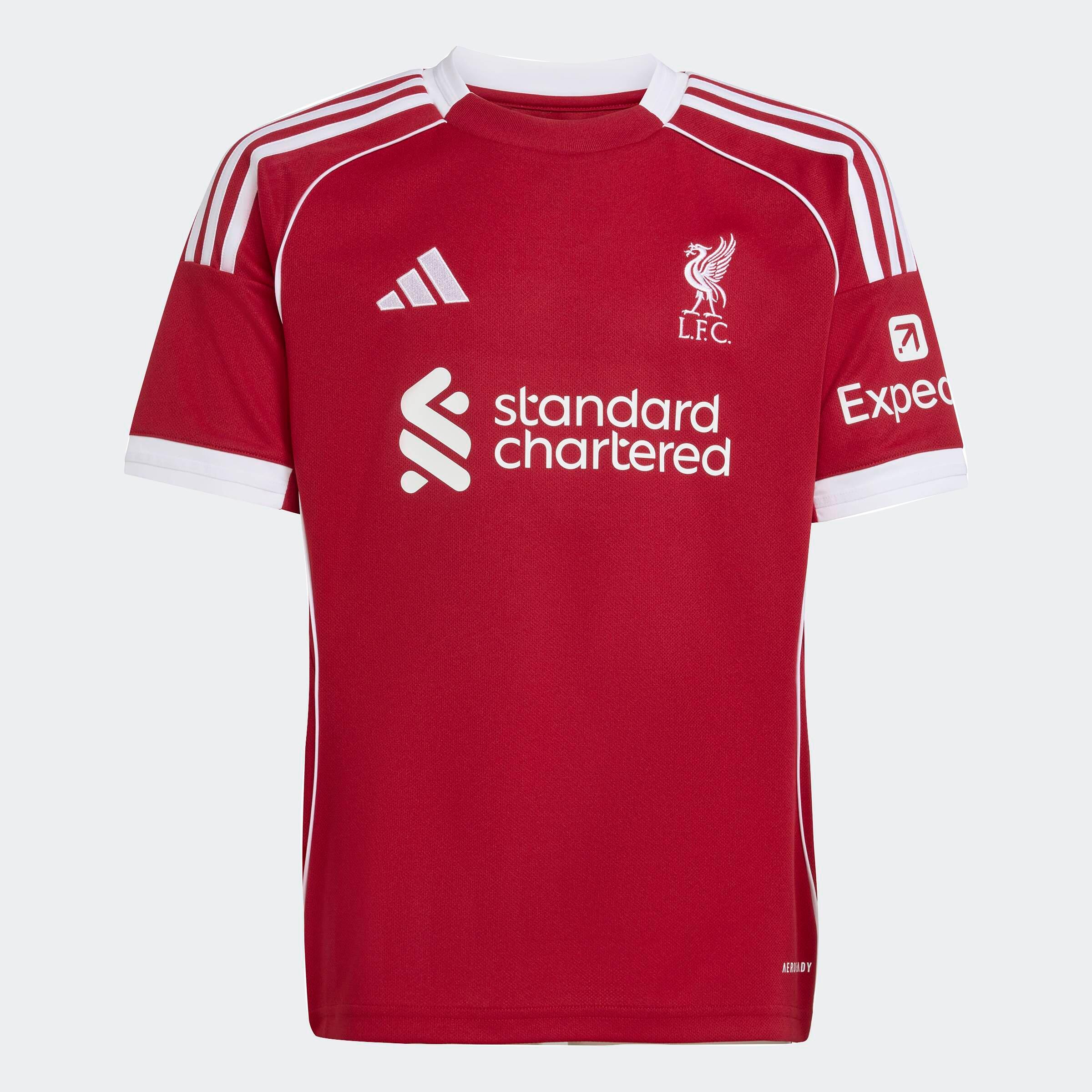 Kids' Liverpool FC Home Shirt 25/26 Season - Decathlon