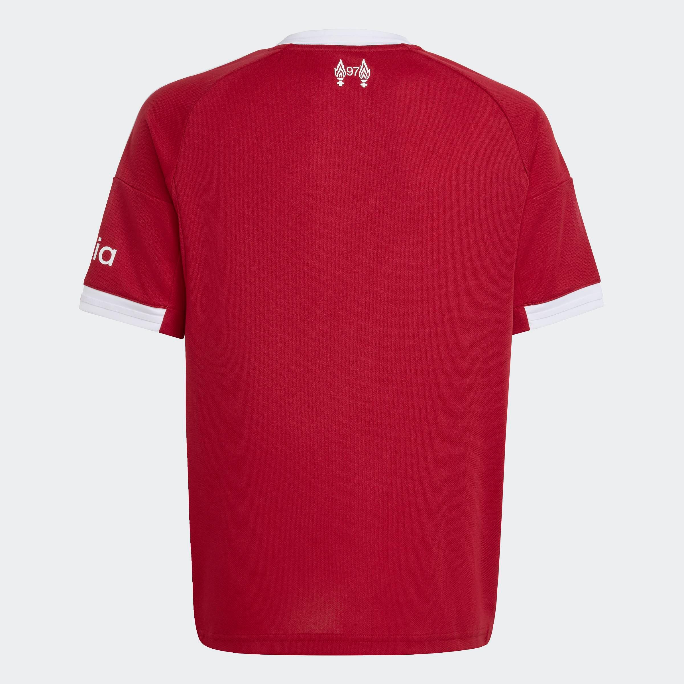 Kids' Liverpool FC Home Shirt 25/26 Season - Decathlon