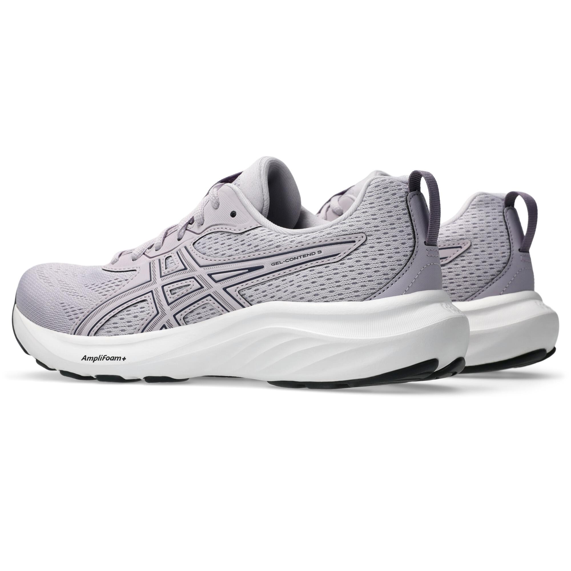 Tenis de running para Mujer ASICS Contend 9 - Gris - Decathlon