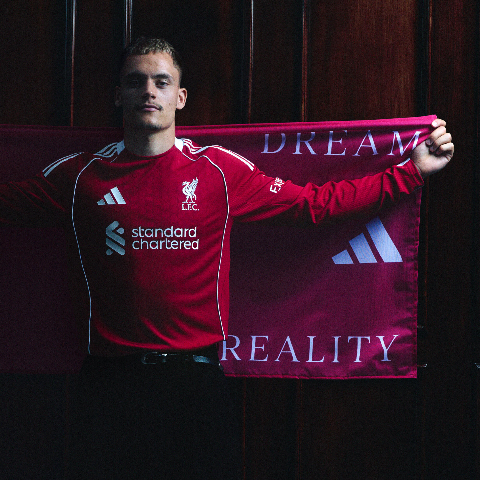 Adult's Liverpool FC Home Shirt 25/26 Season - Decathlon