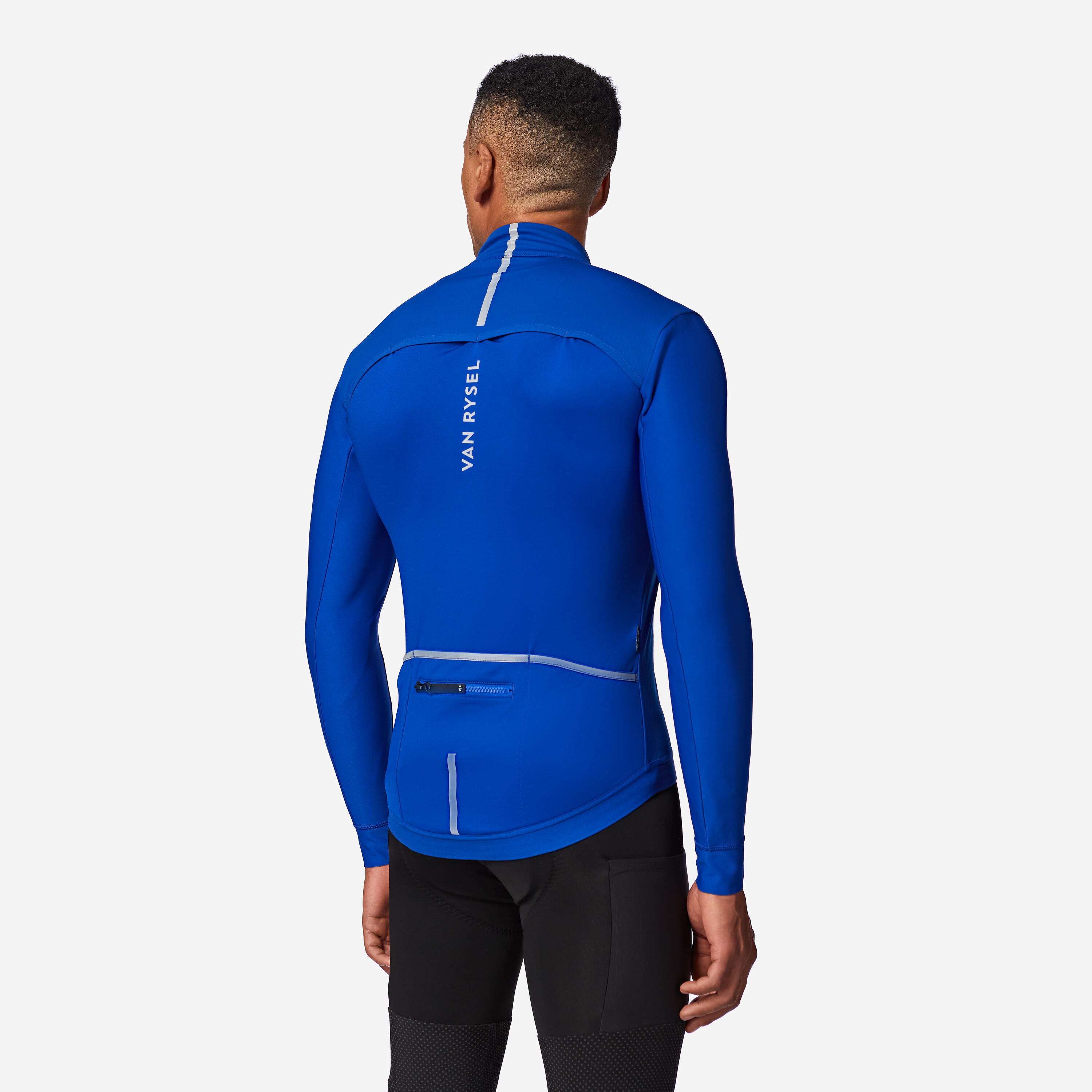 Men's Road Cycling Winter Jacket RCR 2-Blue VAN RYSEL | Decathlon