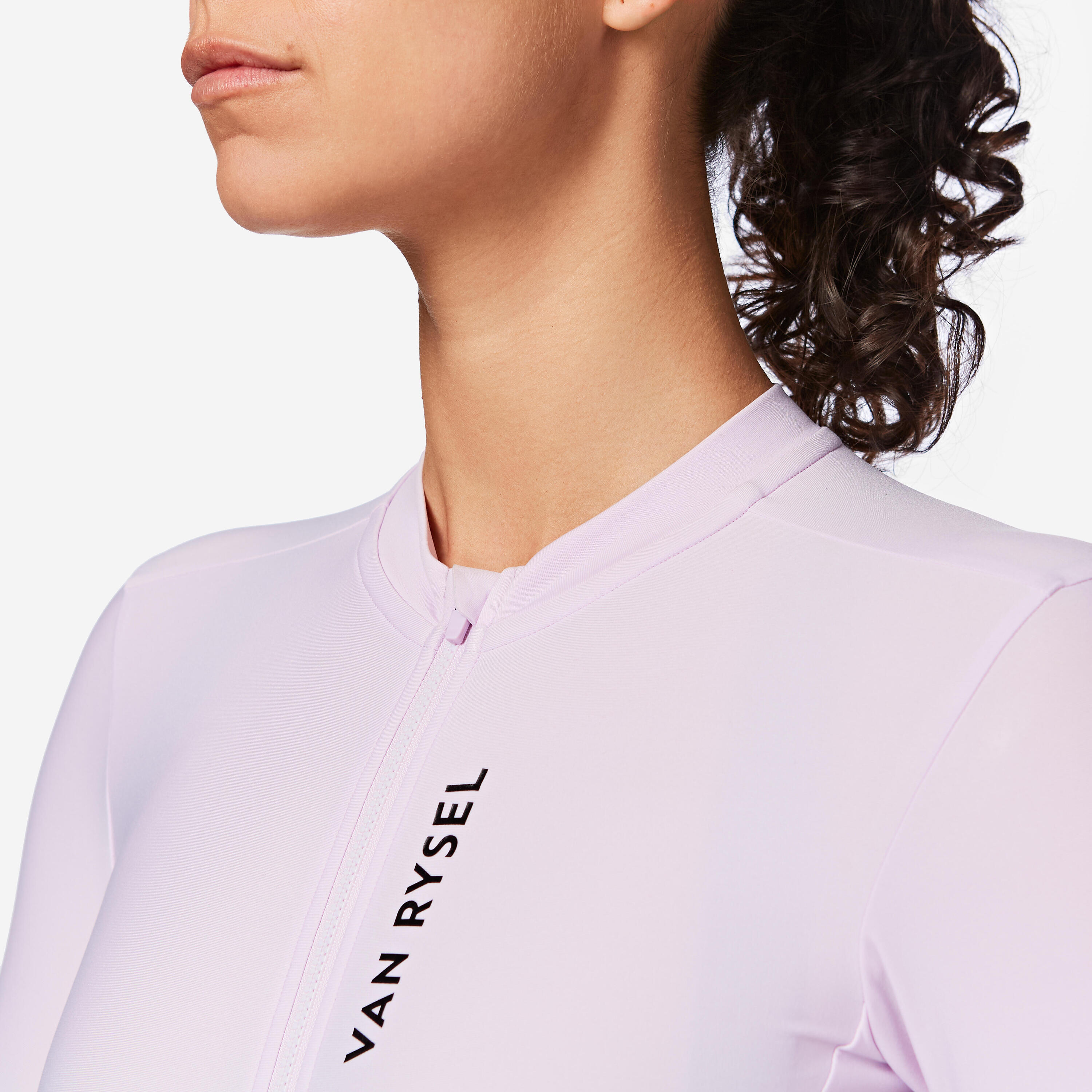 Maglia manica lunga ciclismo unisex RCR 2 tempo fresco viola lilla VAN ...